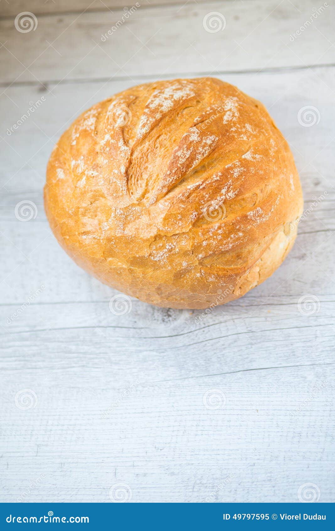 Round bread stock image. Image of table, round, copy - 49797595