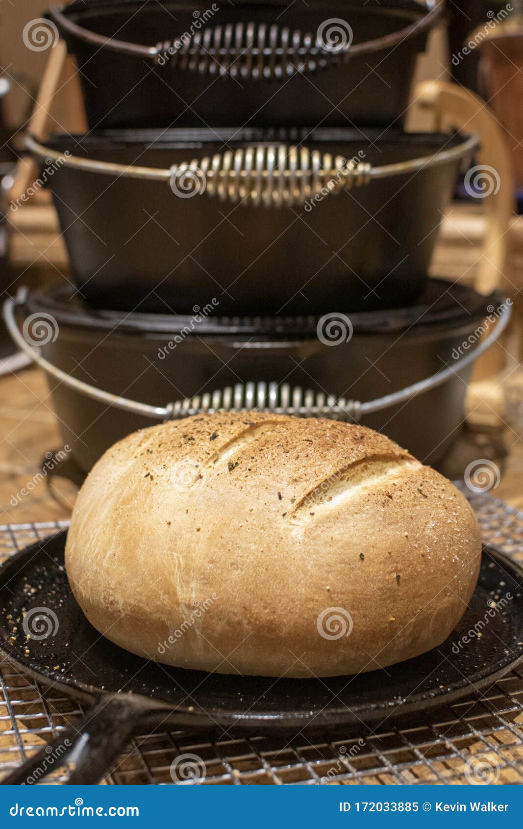 Round Bread Loaf stock image. Image of life, dark, still - 172033885