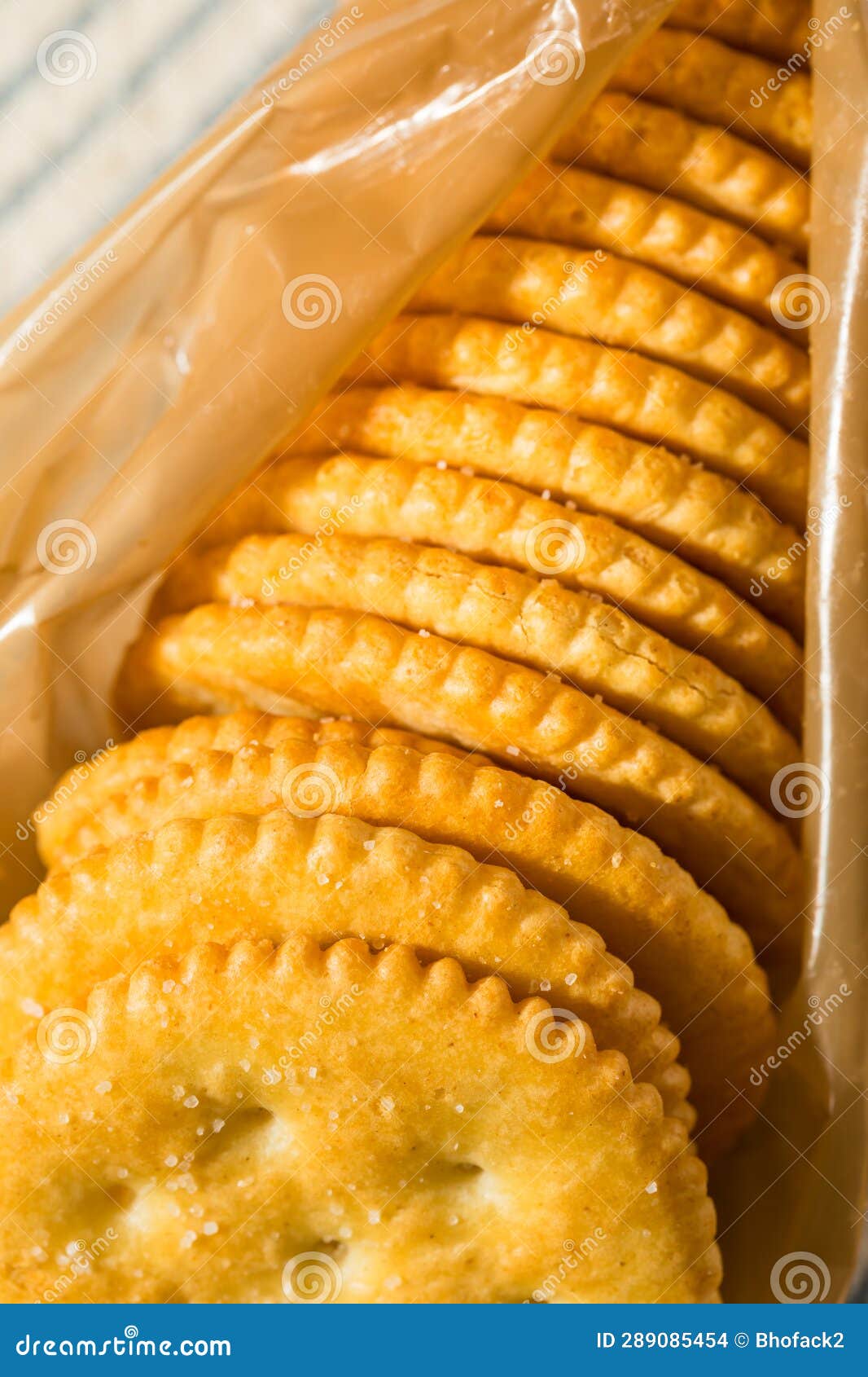 Round Brown Healthy Crackers Stock Photo - Image of delicious, healthy ...