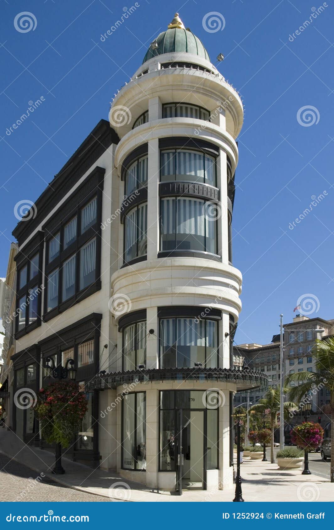 Round building stock photo. Image of corner, lamp, architecture - 1252924