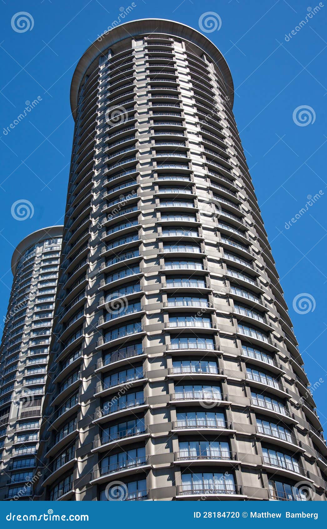 Round Buildings stock photo. Image of modern, daylight - 28184720