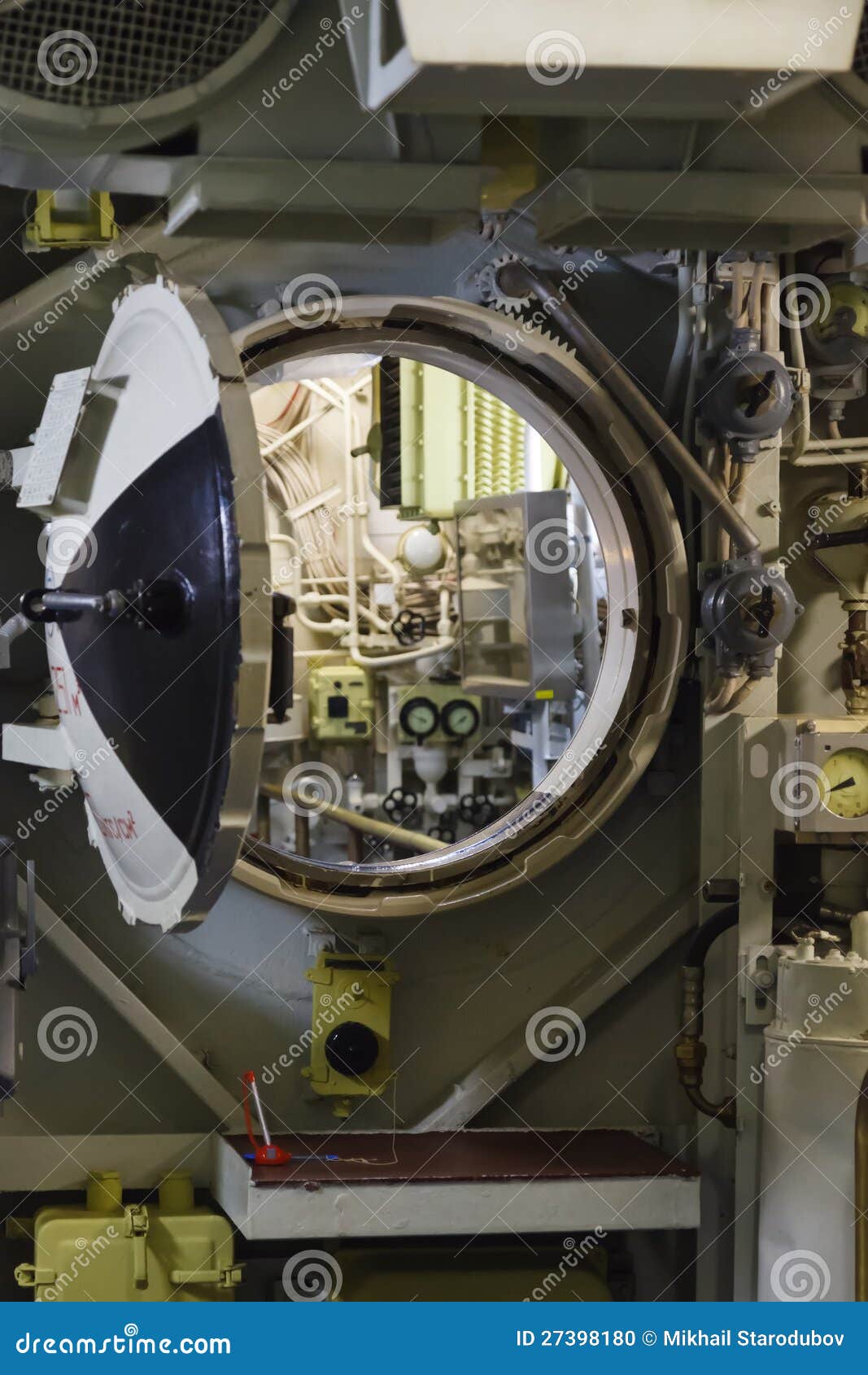 Round bulkhead stock photo. Image of frame, cable, navy - 27398180