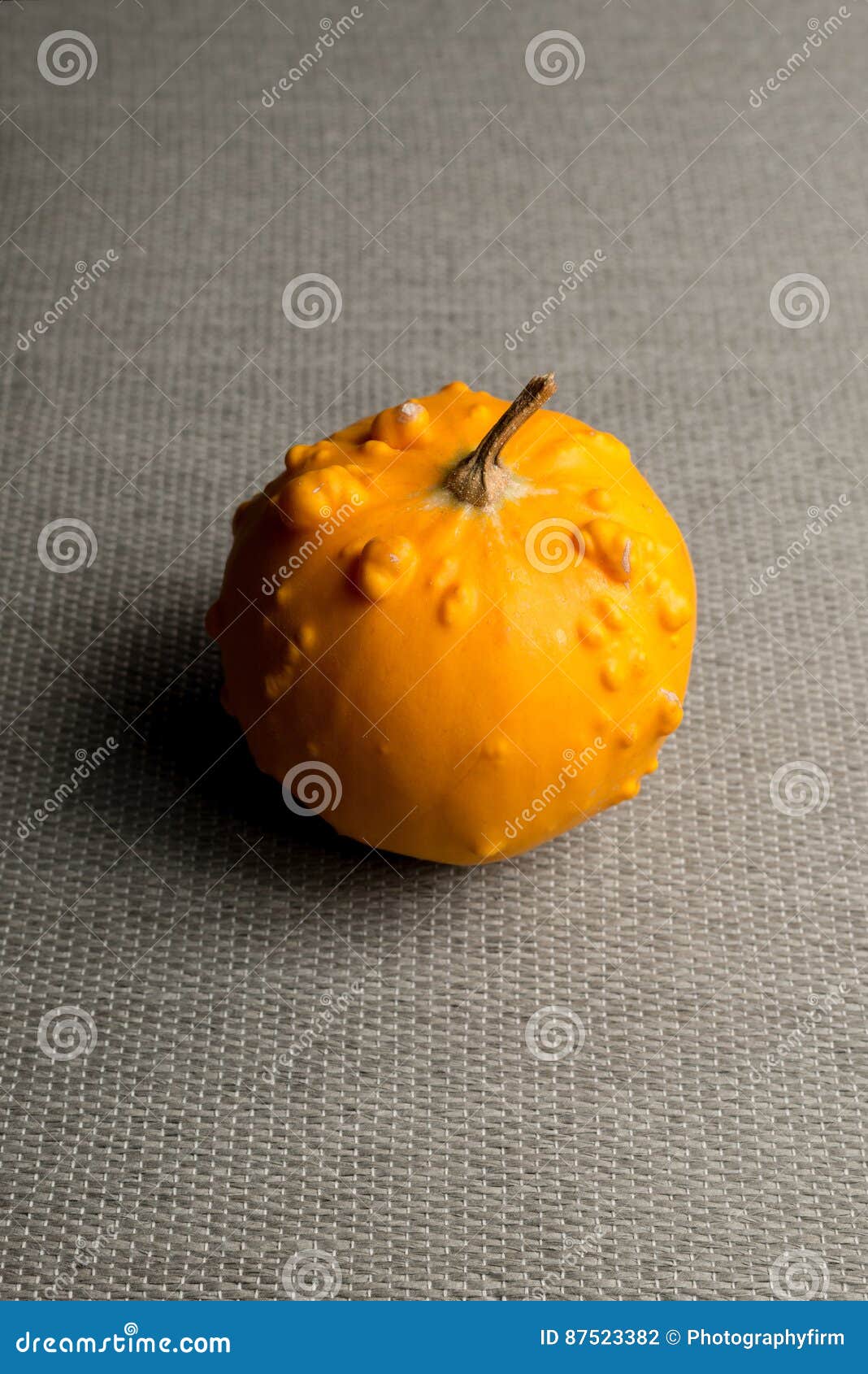 Round Bumpy Yellow Gourd or Squash Stock Photo - Image of healthy ...