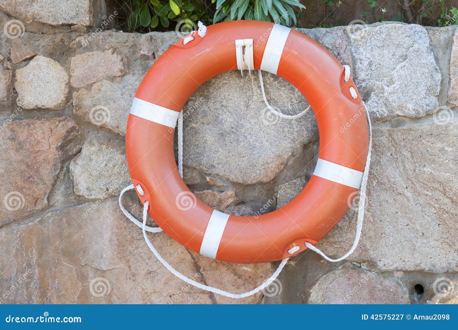 Round buoy lifesaver stock image. Image of lifeguard - 42575227