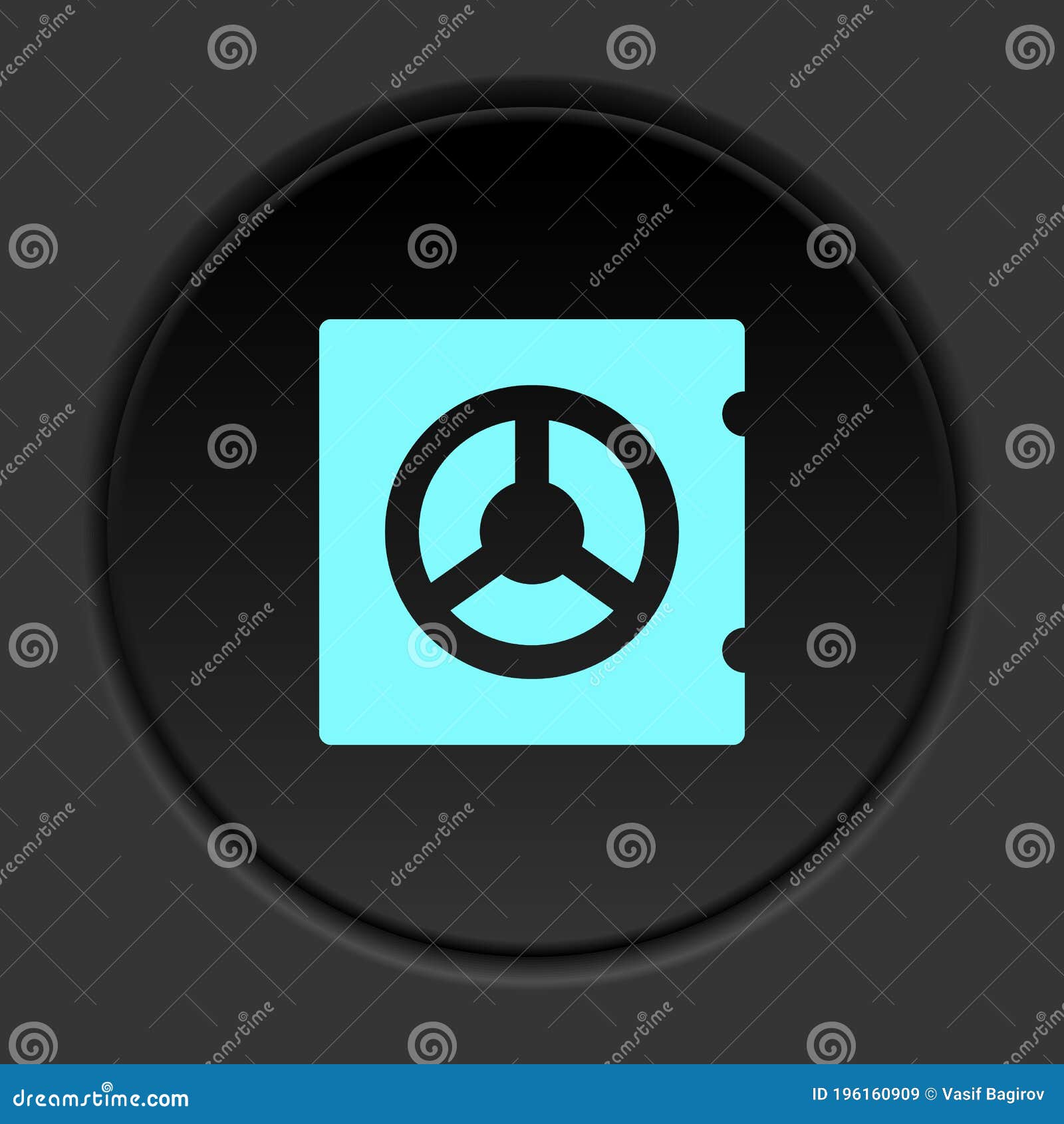 Round Button Icon, Plummet, Reference, Weight. Button Banner Round ...