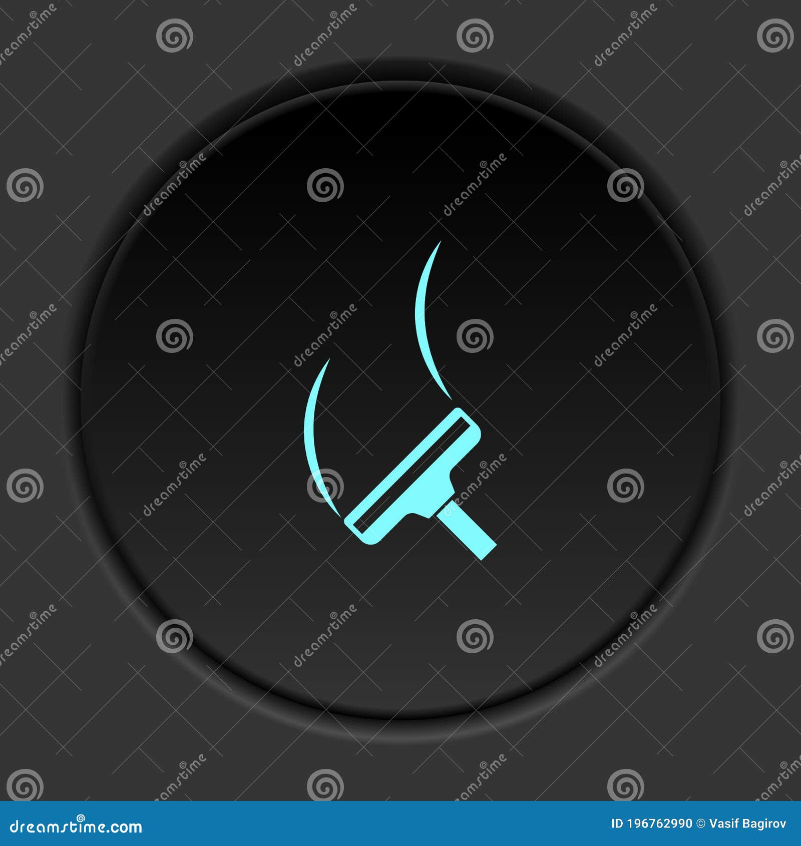 Round Button Icon, Wiper. Button Banner Round, Badge Interface for ...