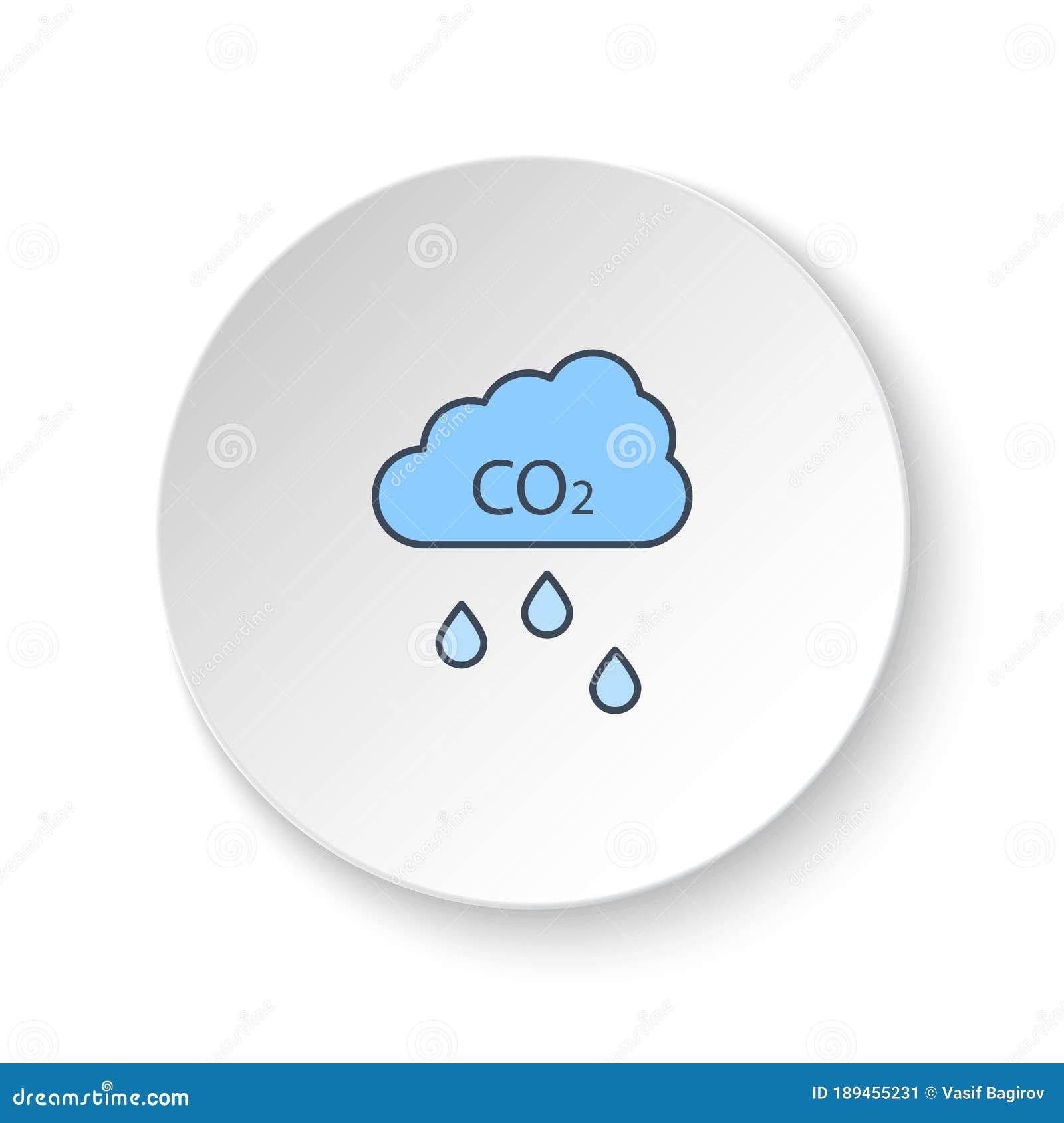 Round Button for Web Icon, Barrel, Water. Button Banner Round, Badge ...