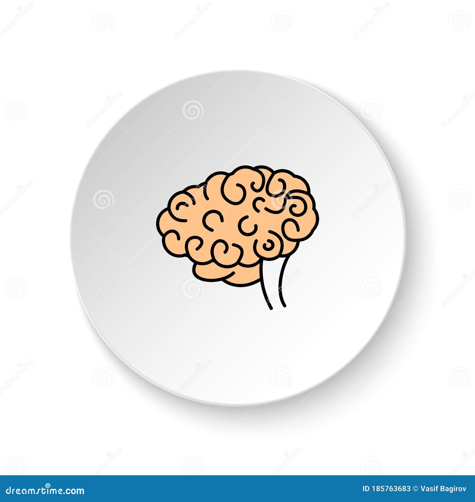 Diseases, Brain, Medicine Vector. Muscle Aches, Cold And Bronchitis ...