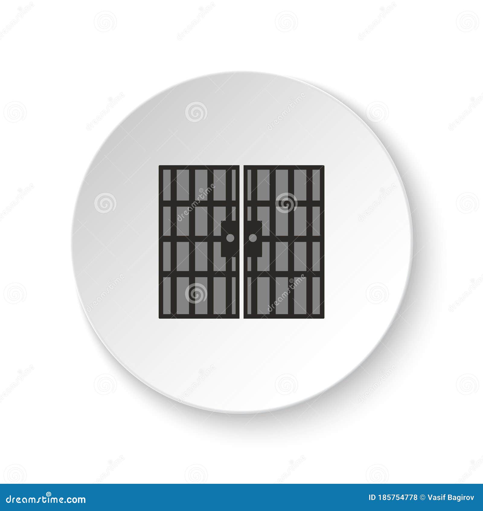 Round Dot Jail Grid Icon Mosaic Royalty-Free Stock Photo ...