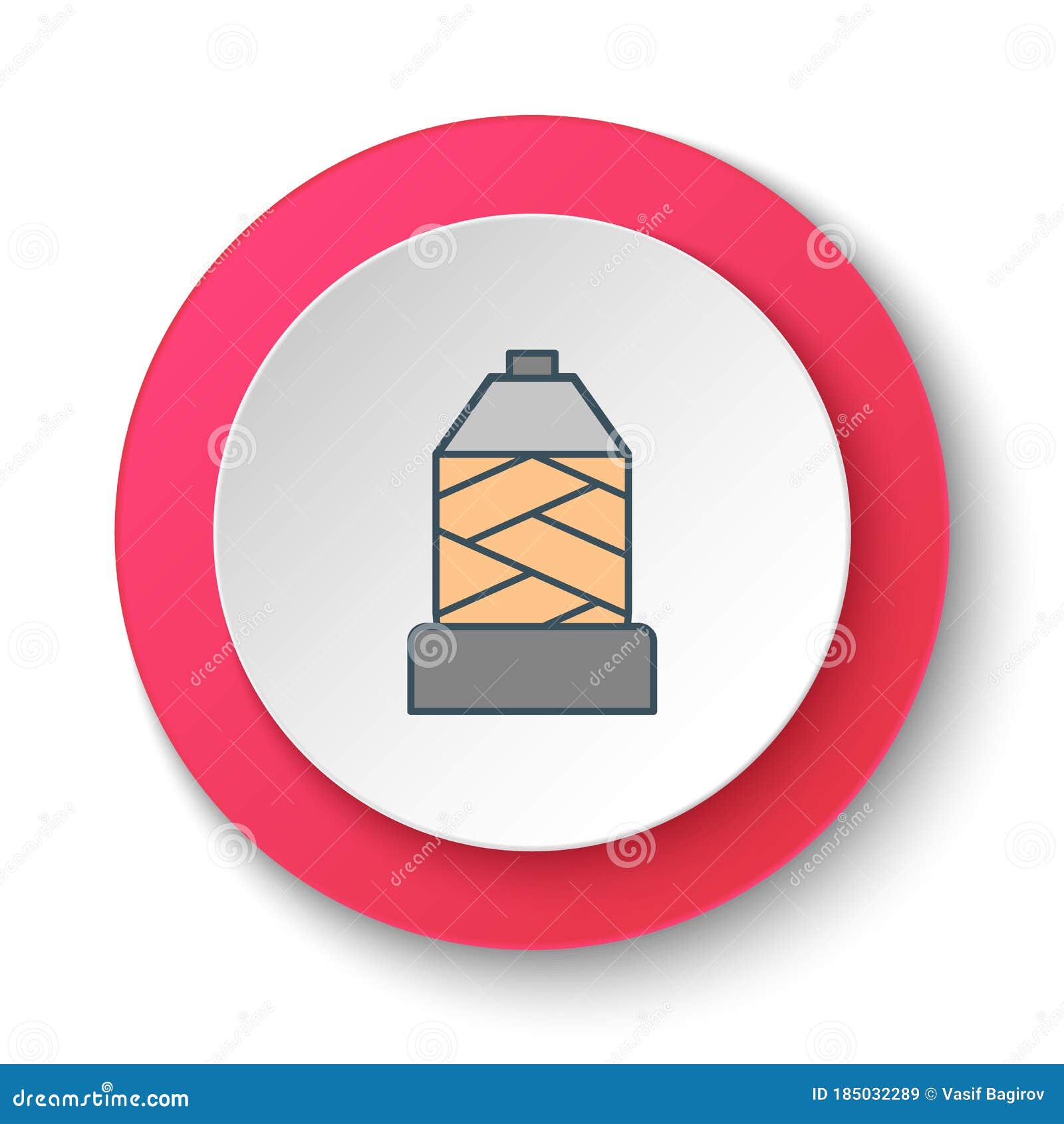 Textile Thread, Thread Wool Icon - Vector. Simple Element Illustration ...