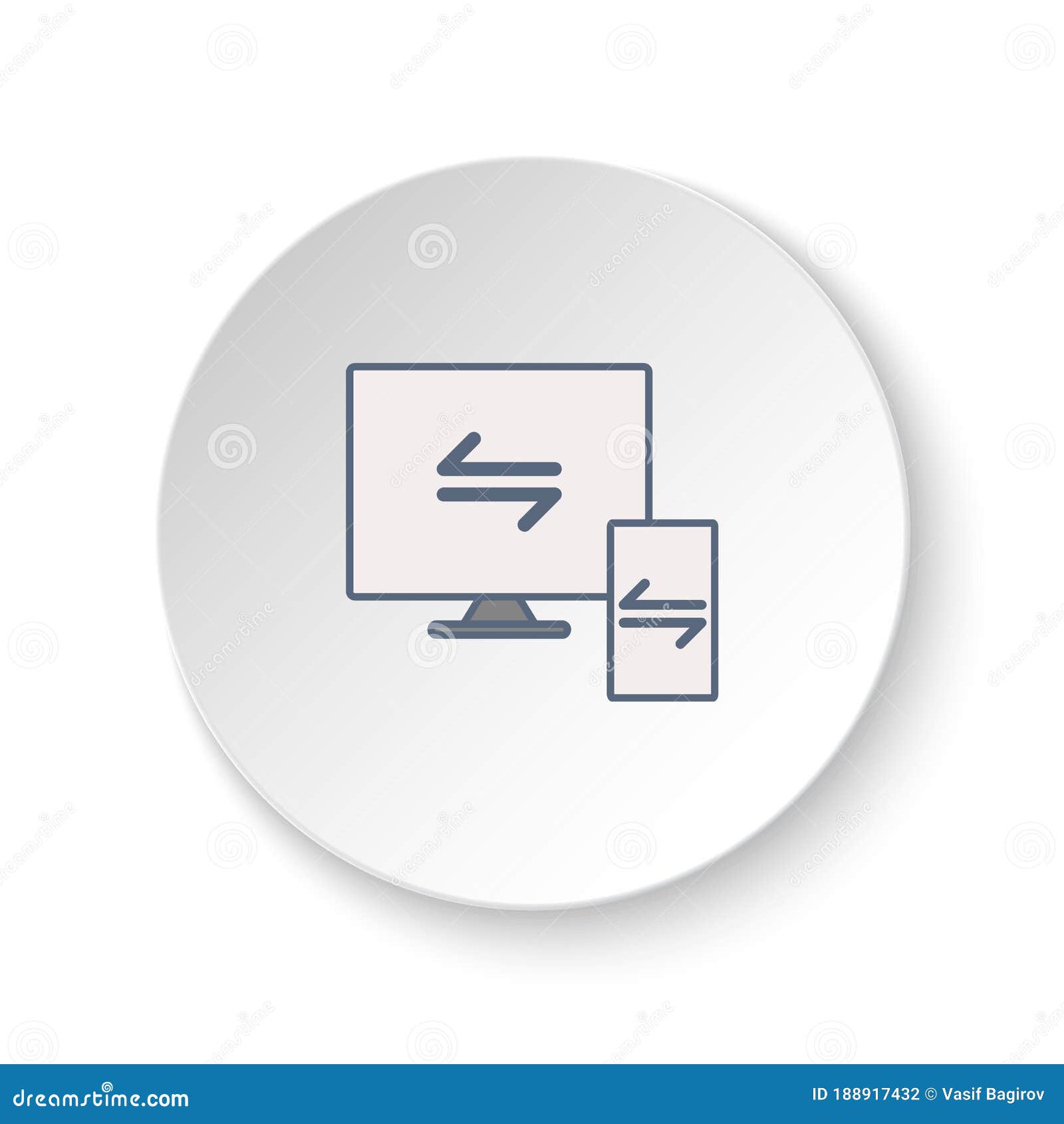 The Usb Icon Transfer And Connection Data Usb Symbol Ui Web Logo Sign Flat Design App