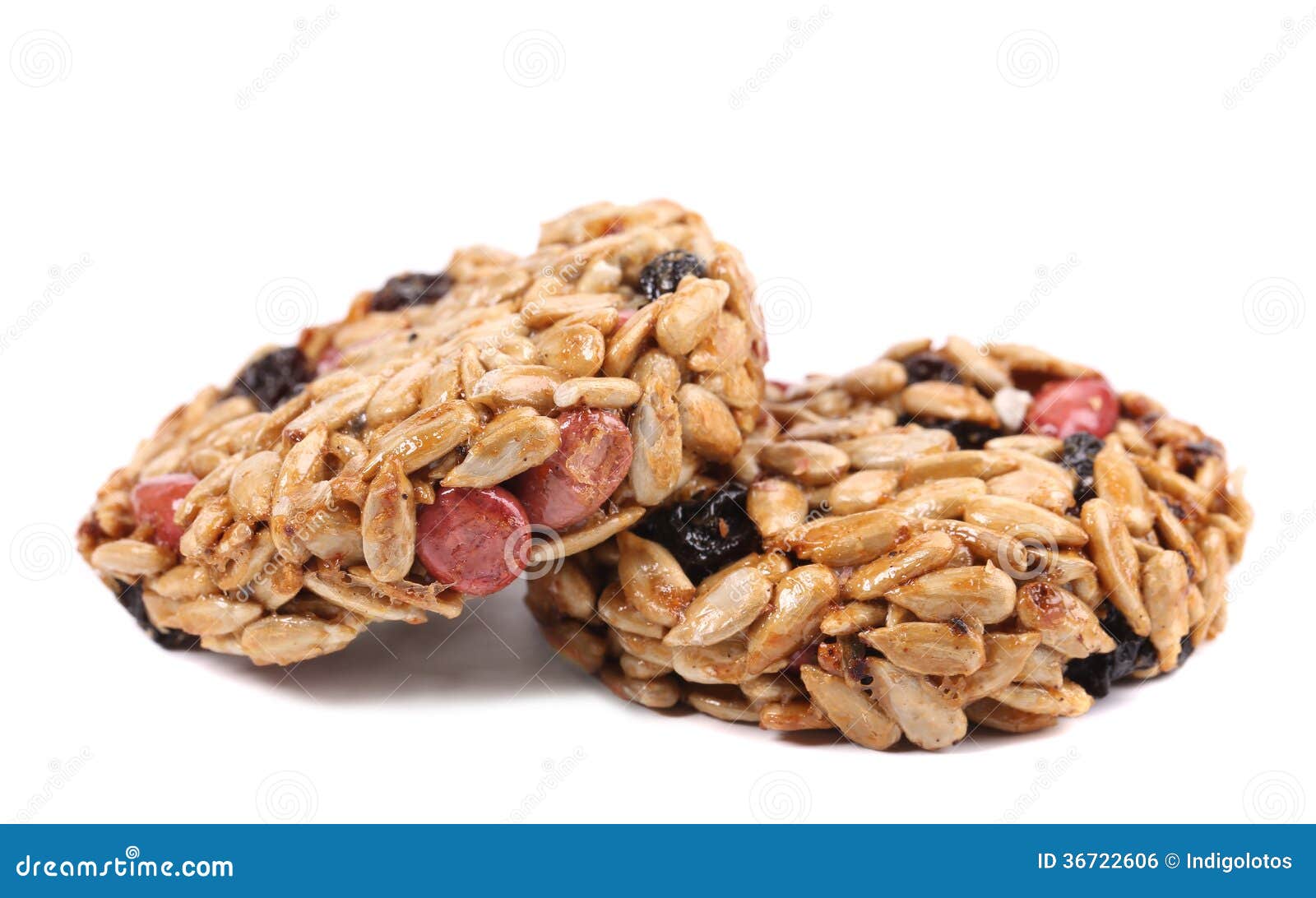 Round Candied Seeds And Nuts. Stock Photo | CartoonDealer.com #36508800