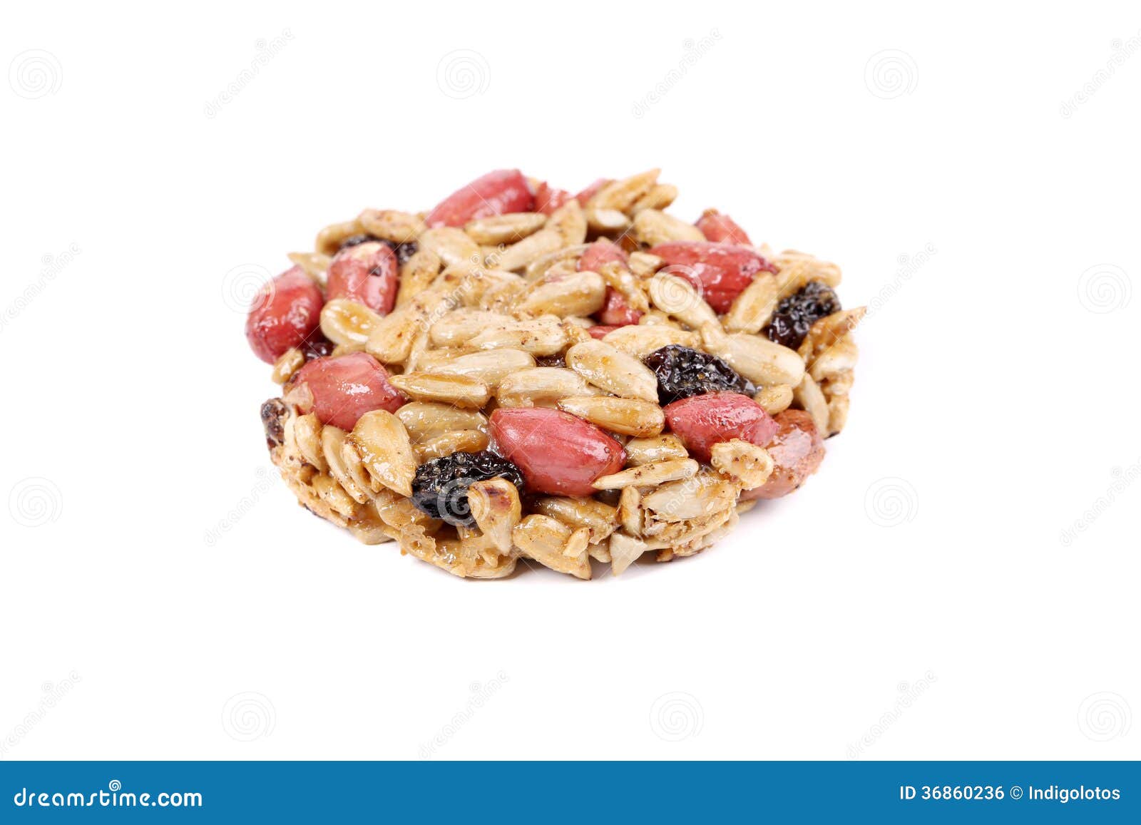 Round Candied Seeds And Nuts. Stock Photo | CartoonDealer.com #36508800