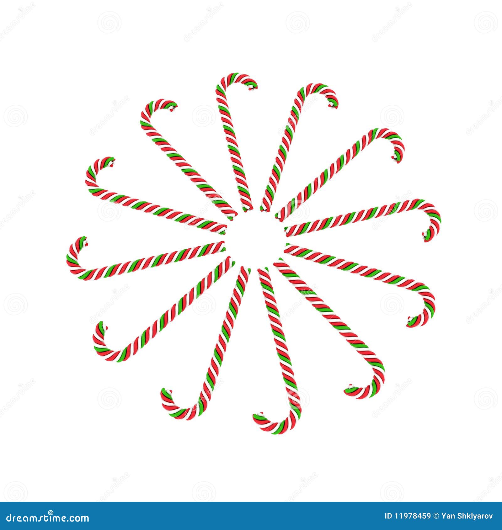 Round of candy canes stock illustration. Illustration of standing ...