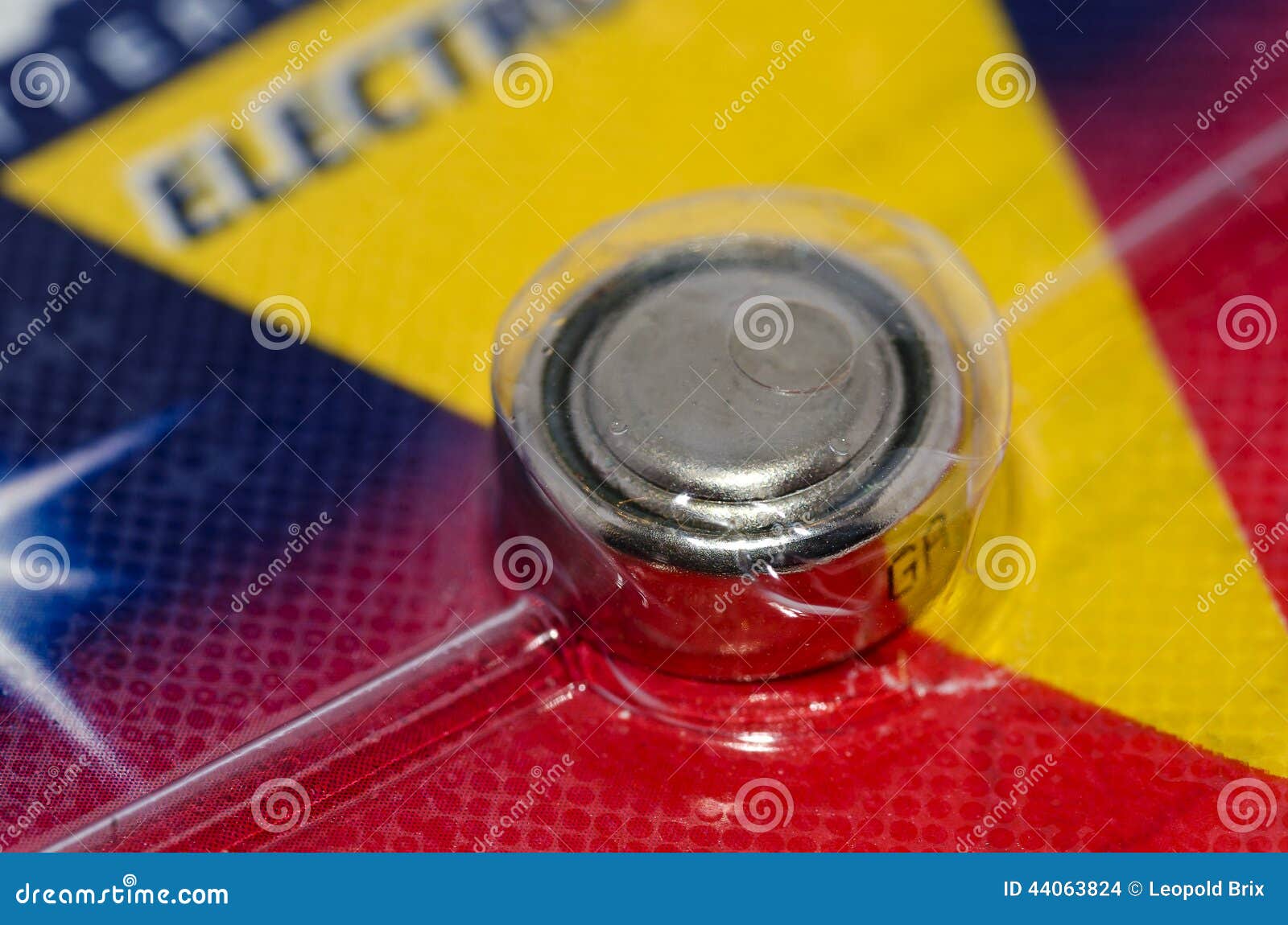 Round cell battery stock photo. Image of welded, coin - 44063824