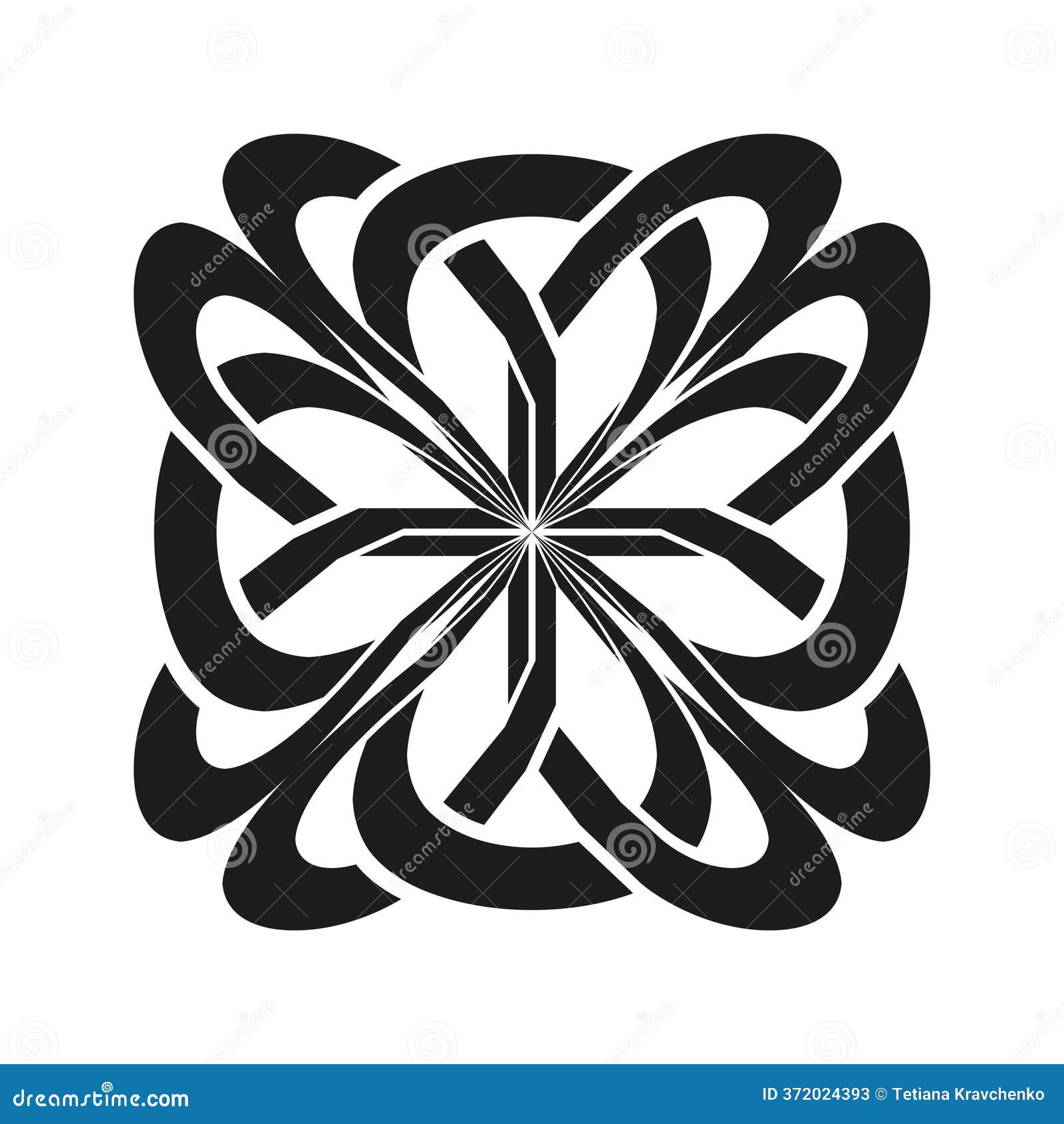 Celtic Loop Border Knotwork, Seamless Tile And Pattern Of Knots Vector ...
