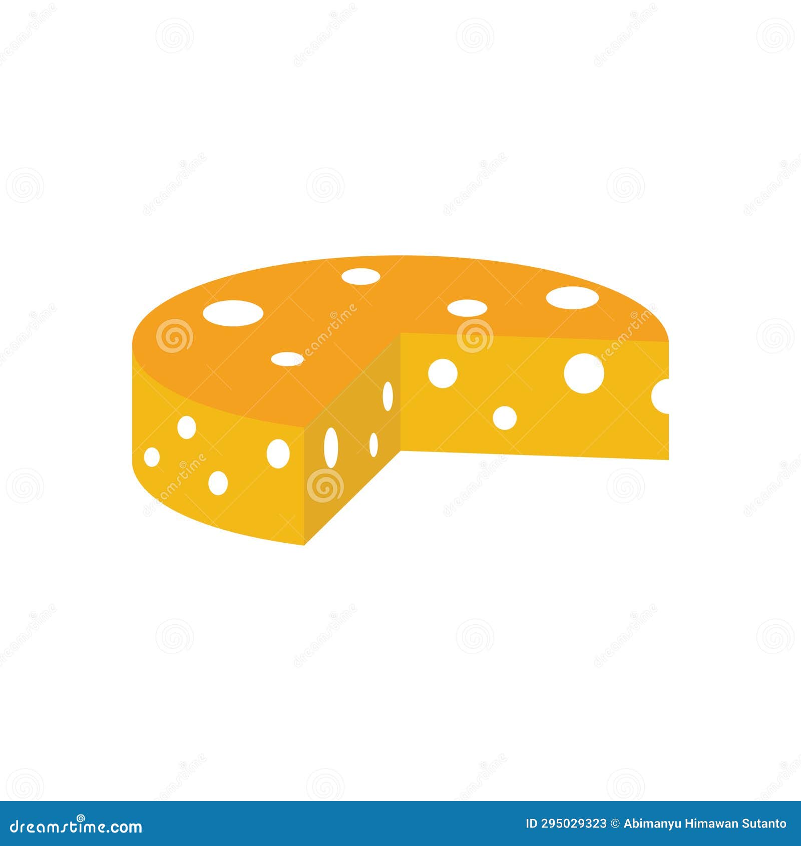 Round cheese icon vector stock illustration. Illustration of isolated ...