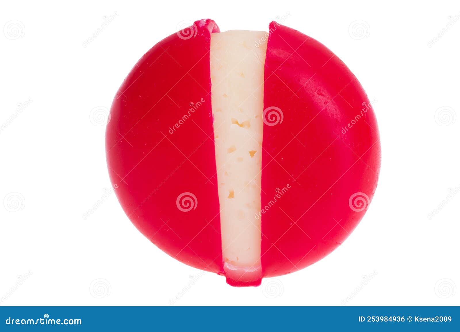 Round cheese isolated stock photo. Image of circle, food - 253984936