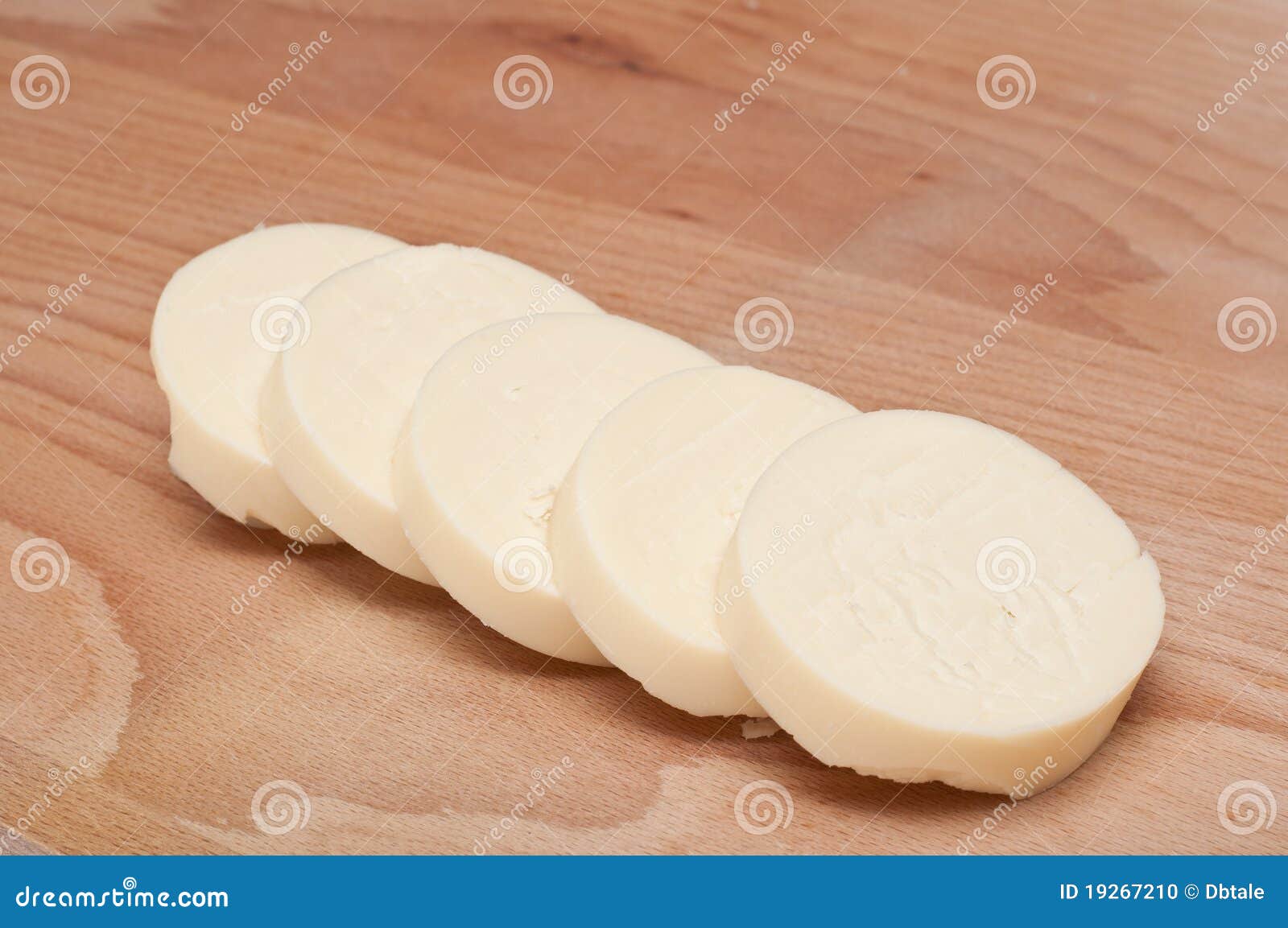 Round Cheese Slices Diagonal Stock Photo - Image: 19267210