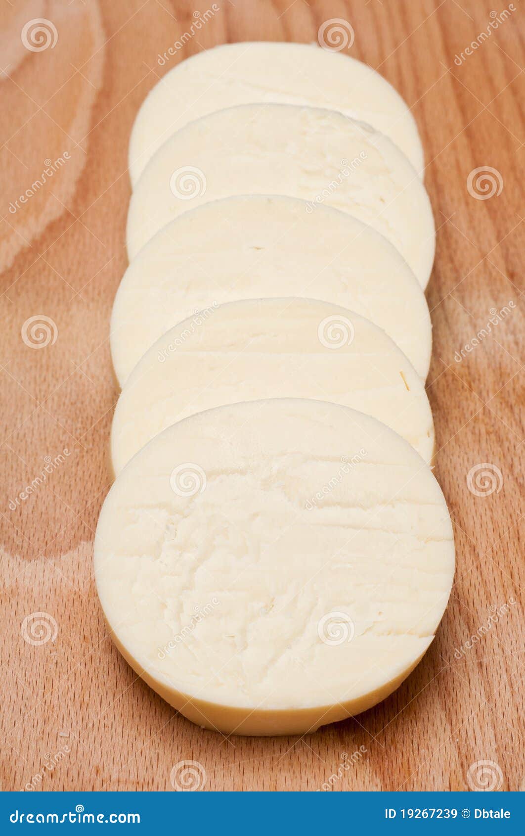 Round Cheese Slices in a Row Stock Image - Image of diet, five: 19267239