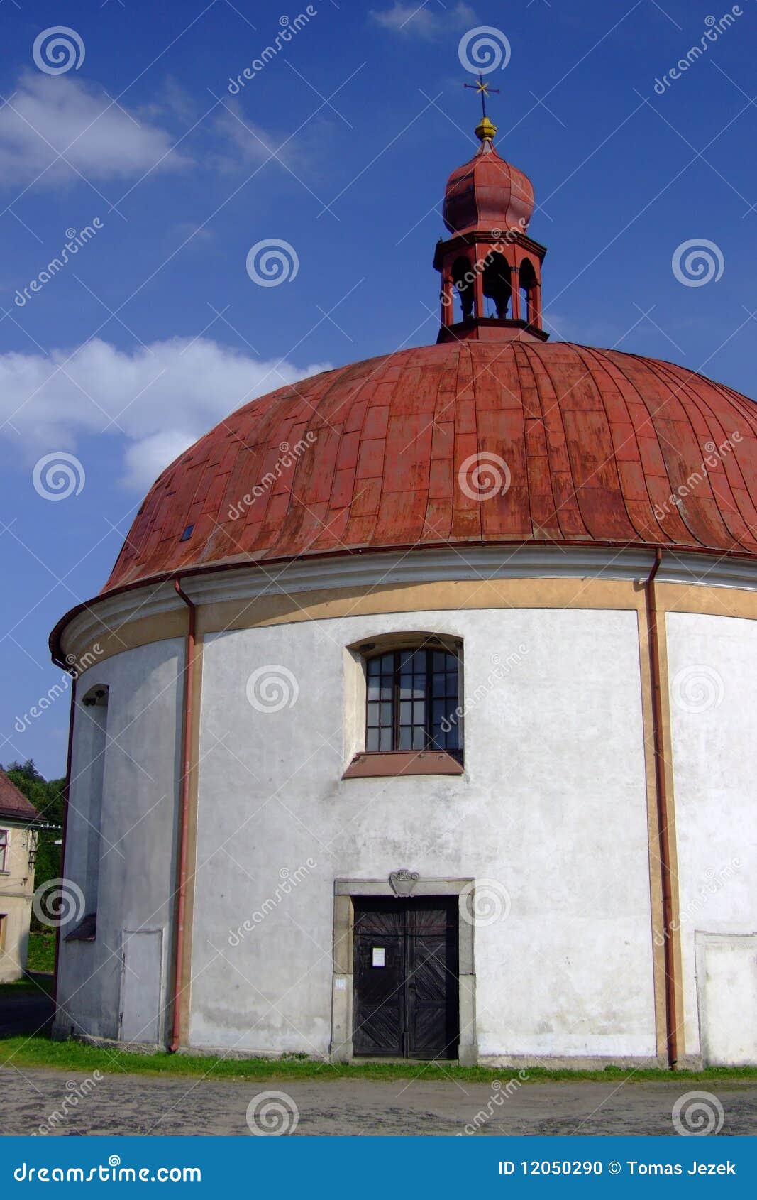 Round church stock photo. Image of element, place, baroque - 12050290