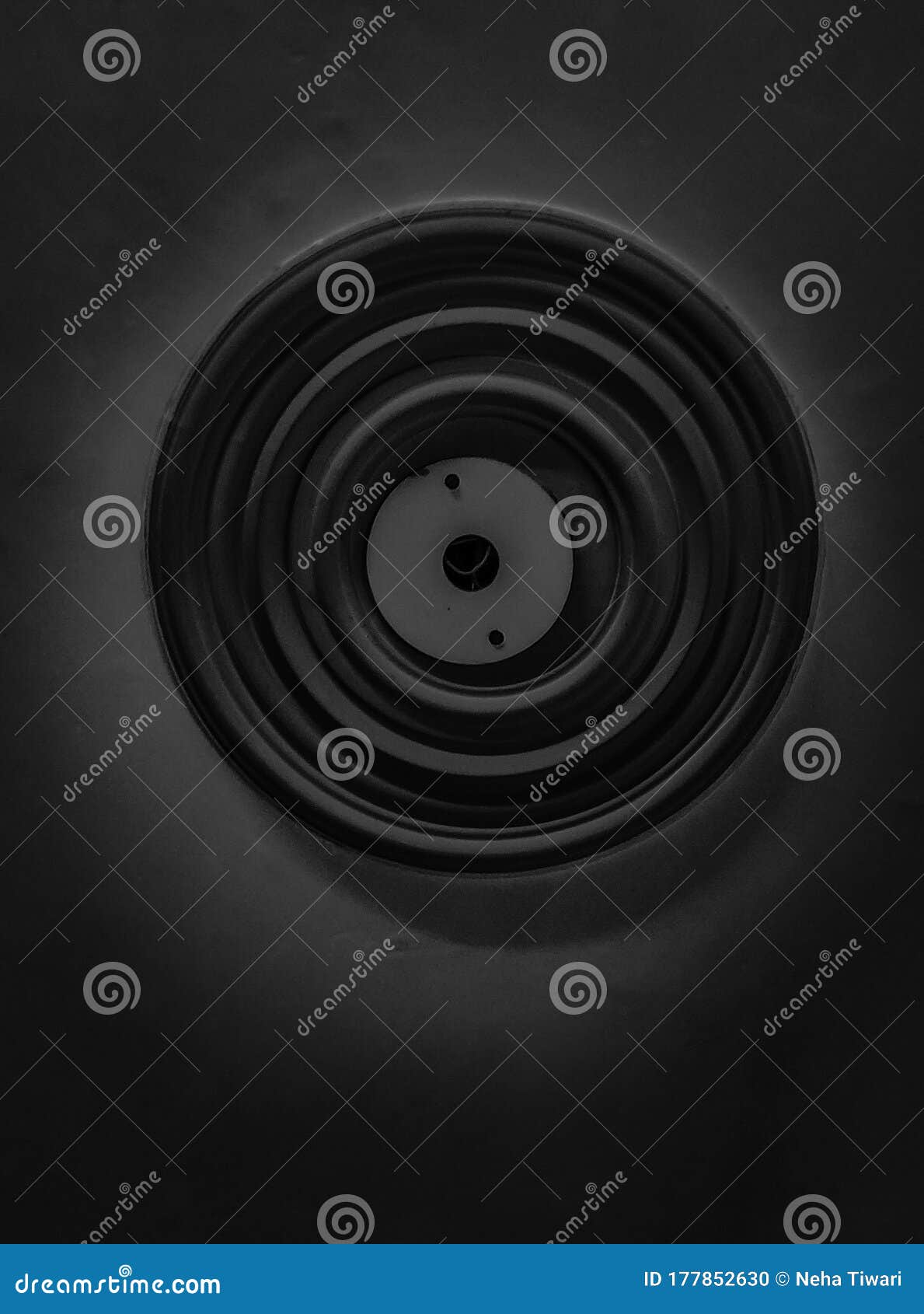 Round Circle Ceiling Design Indoor Stock Photo - Image of design ...