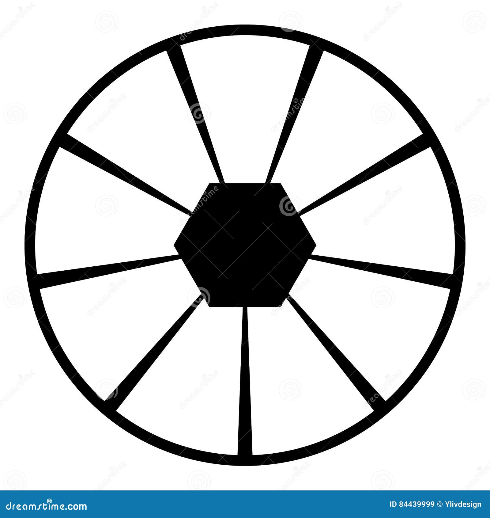 Round Circle Icon, Simple Style Stock Vector - Illustration of vector ...