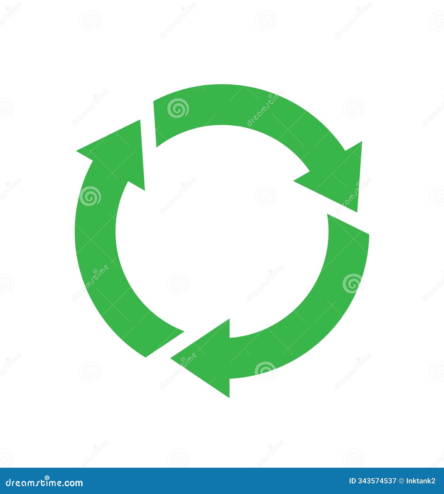 Round Circle Recycle Logo Icon Stock Vector - Illustration of arrows ...