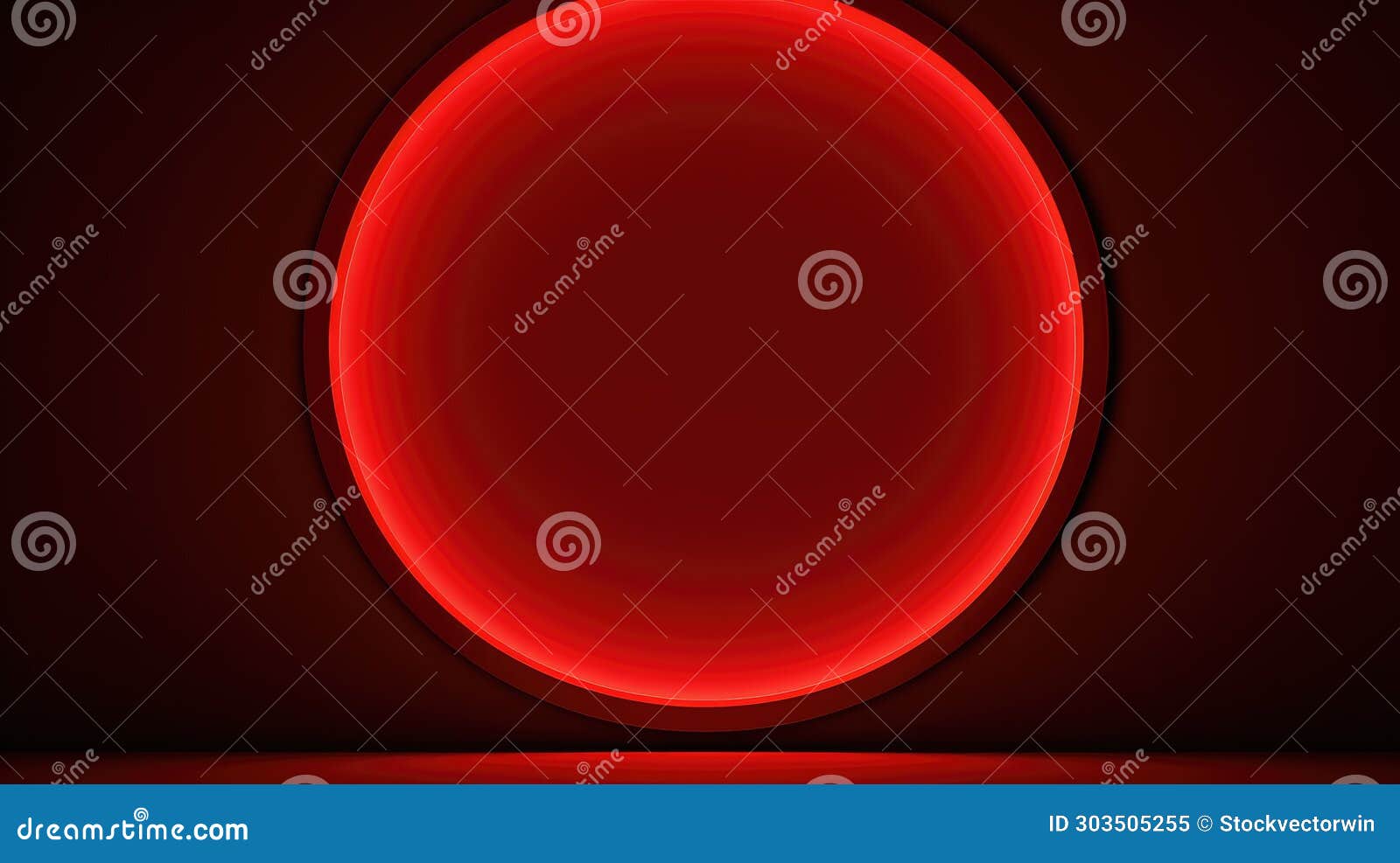 Round Circle Red Background Stock Illustration - Illustration of color ...