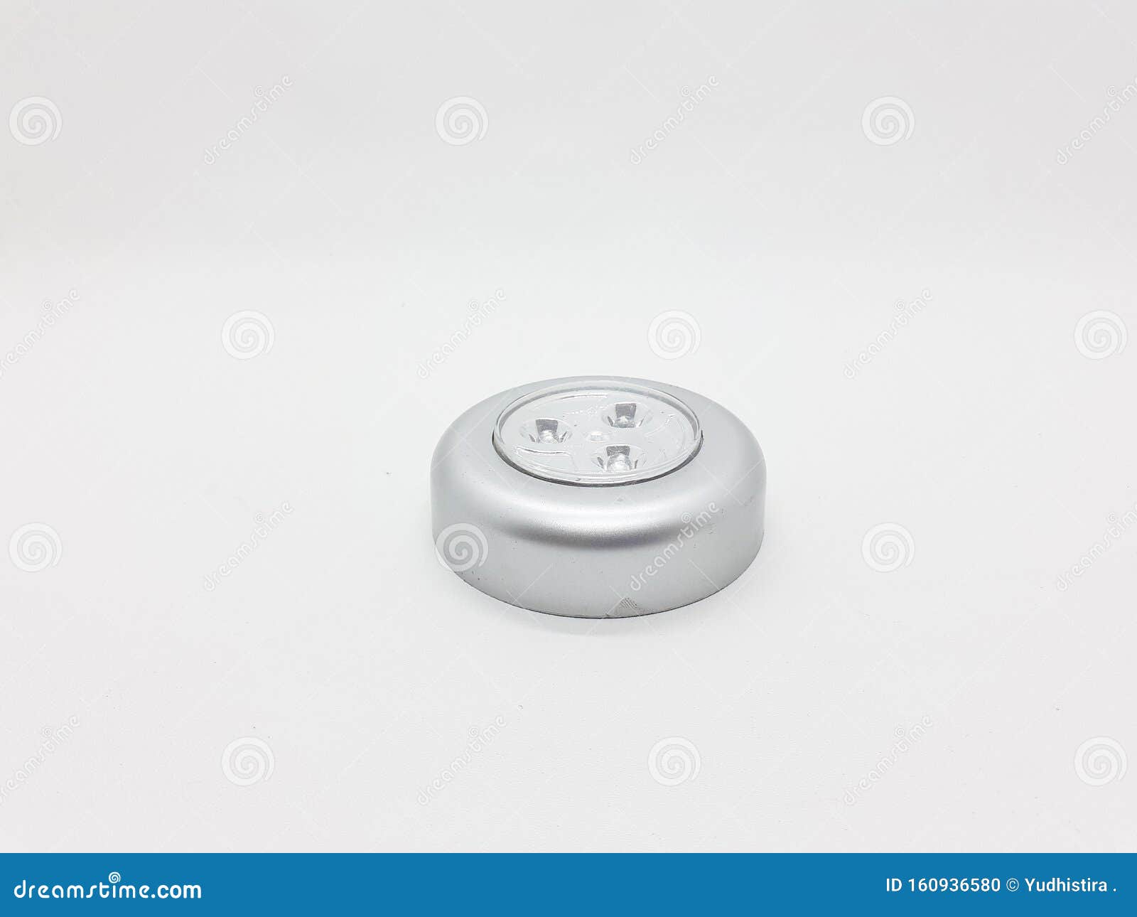 Round Circle Shape Bright Emergency Lamp LED Light Touch and Stick in ...