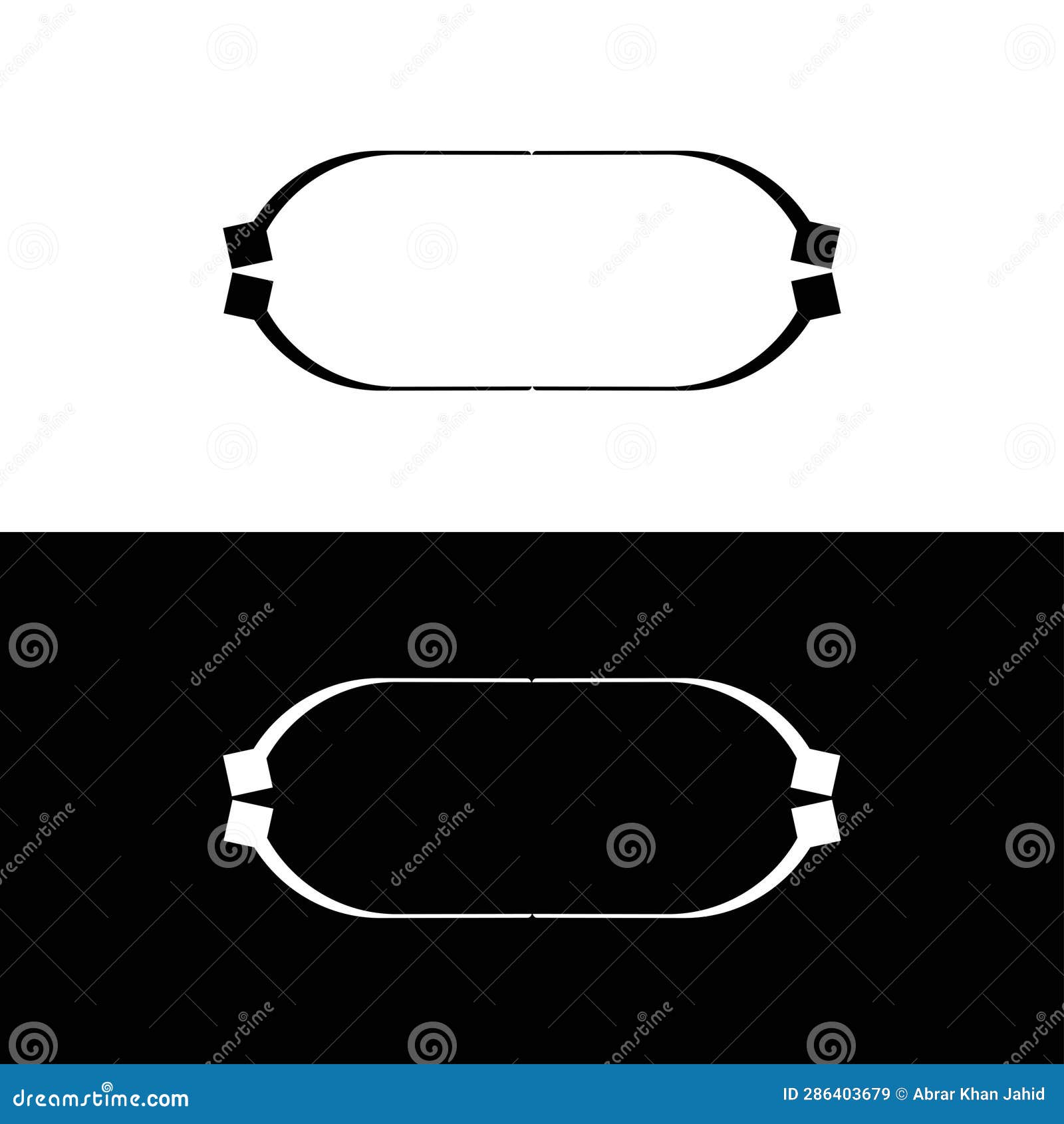 Round Circular Banner Frames, Borders . Stock Illustration ...