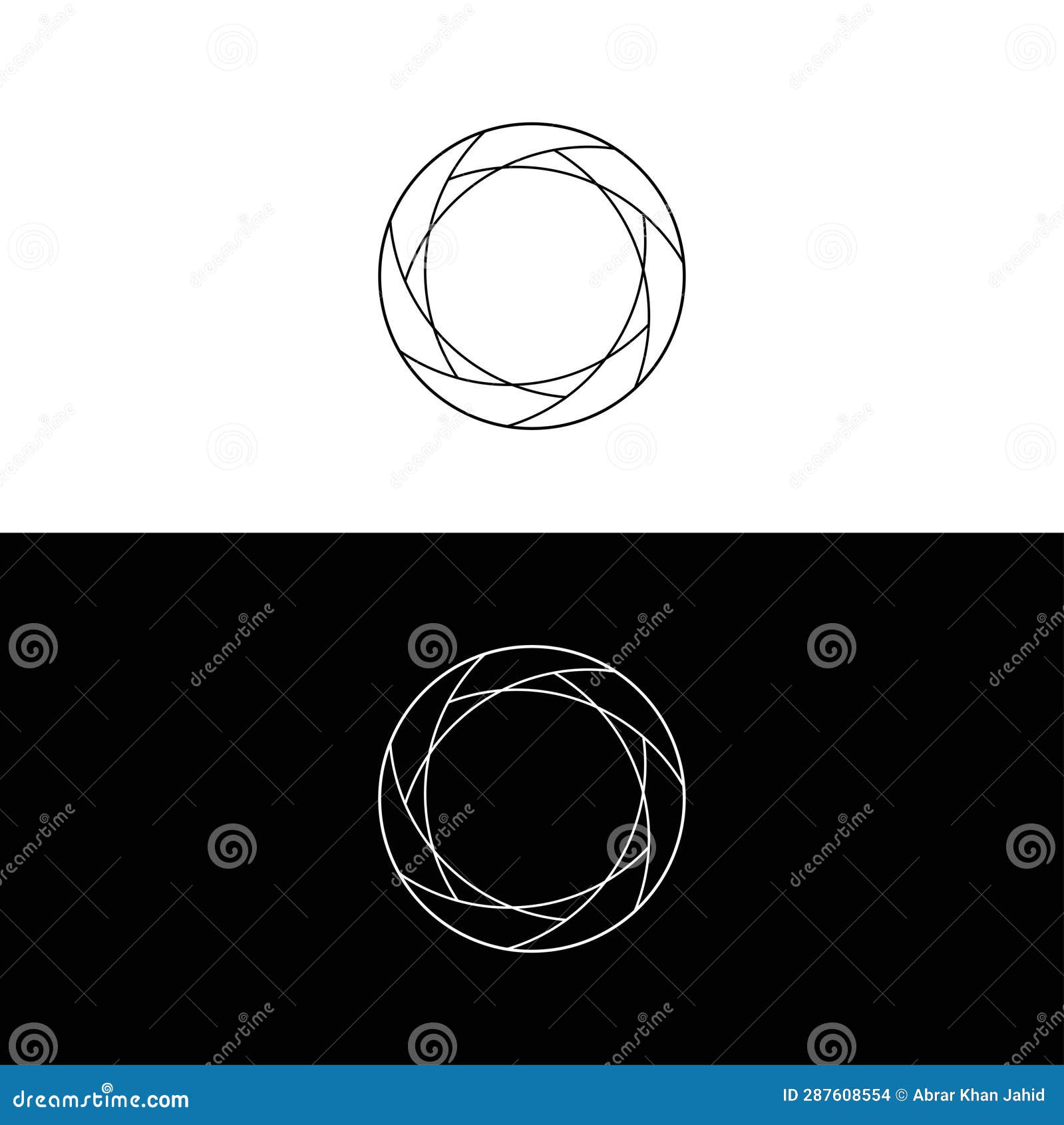 Round Circular Banner Frames, Borders . Stock Vector - Illustration of ...