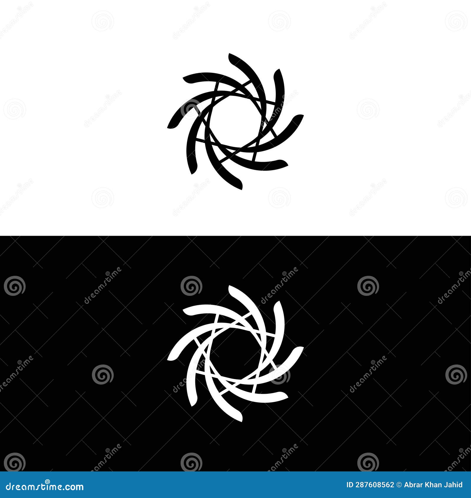 Round Circular Banner Frames, Borders Stock Illustration - Illustration ...