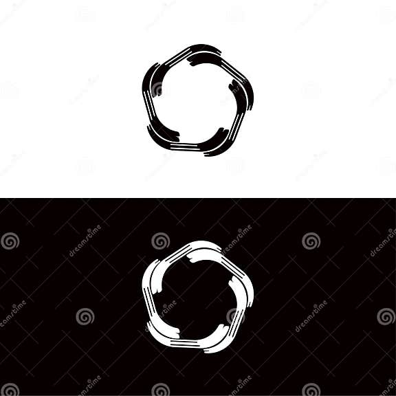 Round Circular Banner Frames, Borders Stock Vector - Illustration of ...