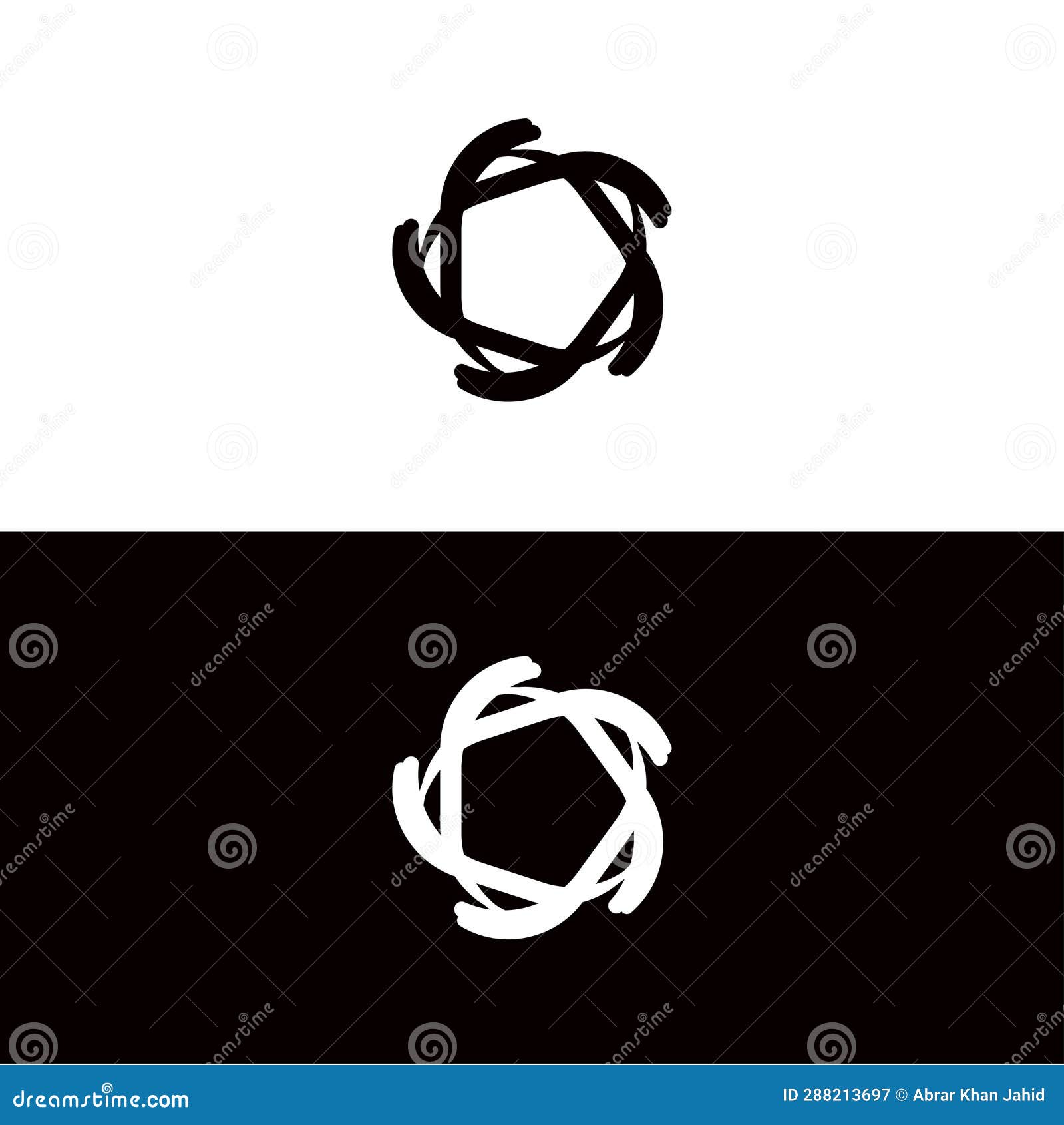 Round Circular Banner Frames, Borders Stock Vector - Illustration of ...