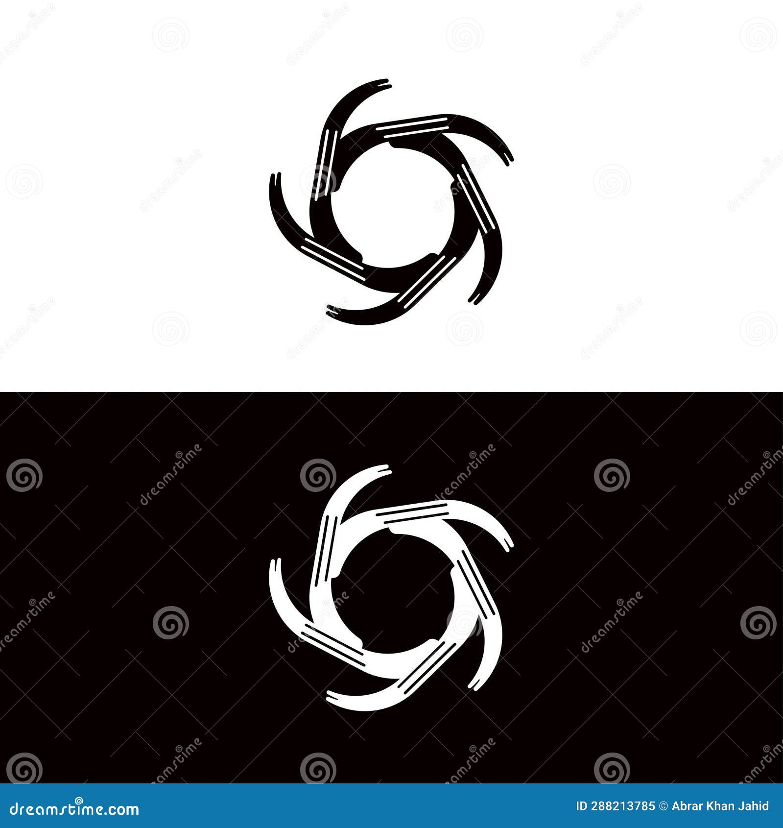 Round Circular Banner Frames, Borders Stock Vector - Illustration of ...