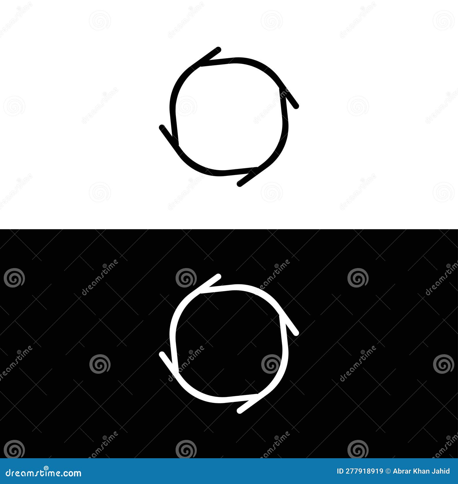 Round Circular Banner Frames, Borders, Vector Hand Drawn Stock Vector ...