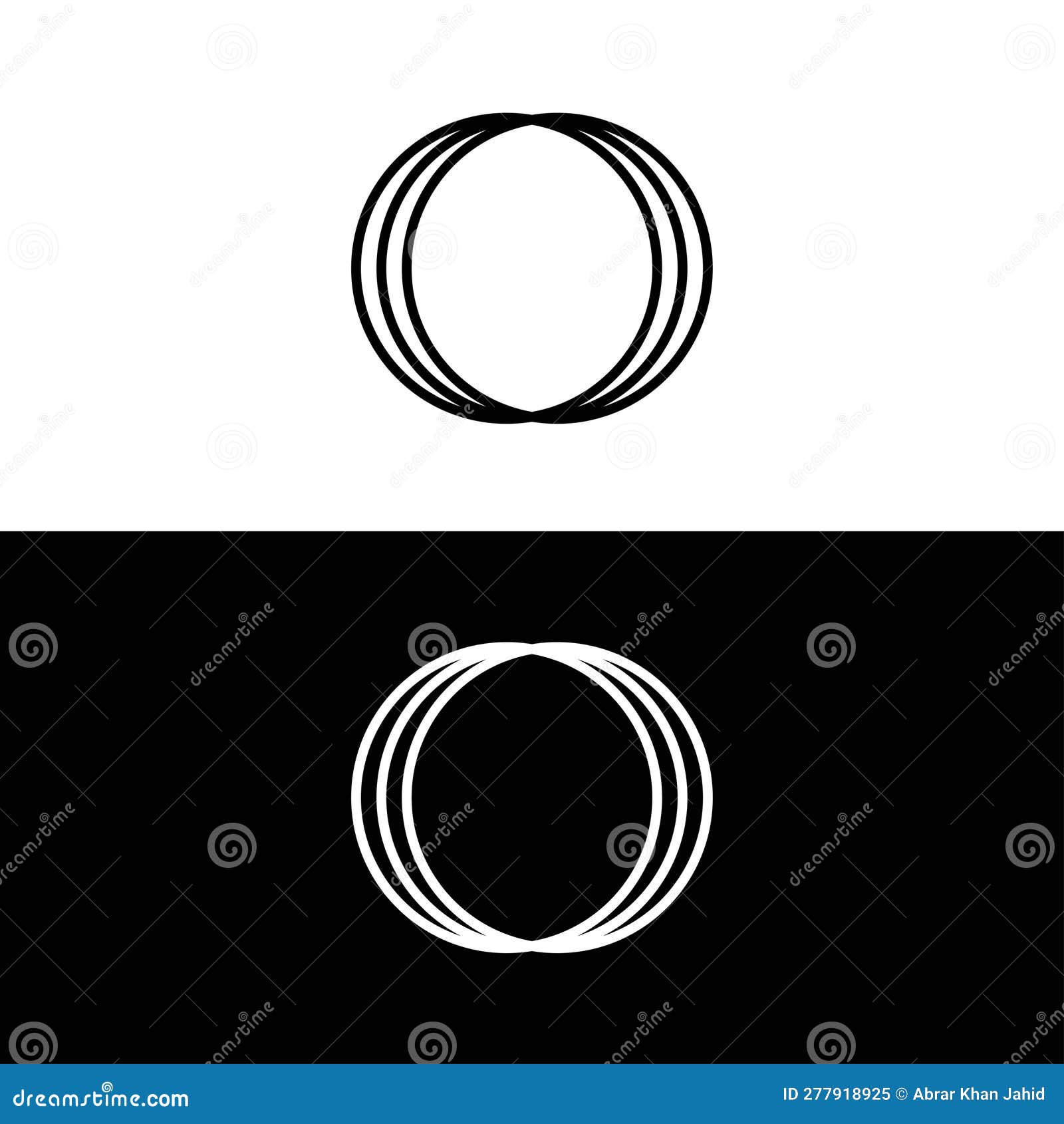 Round Circular Banner Frames, Borders, Vector Hand Drawn Stock Vector ...