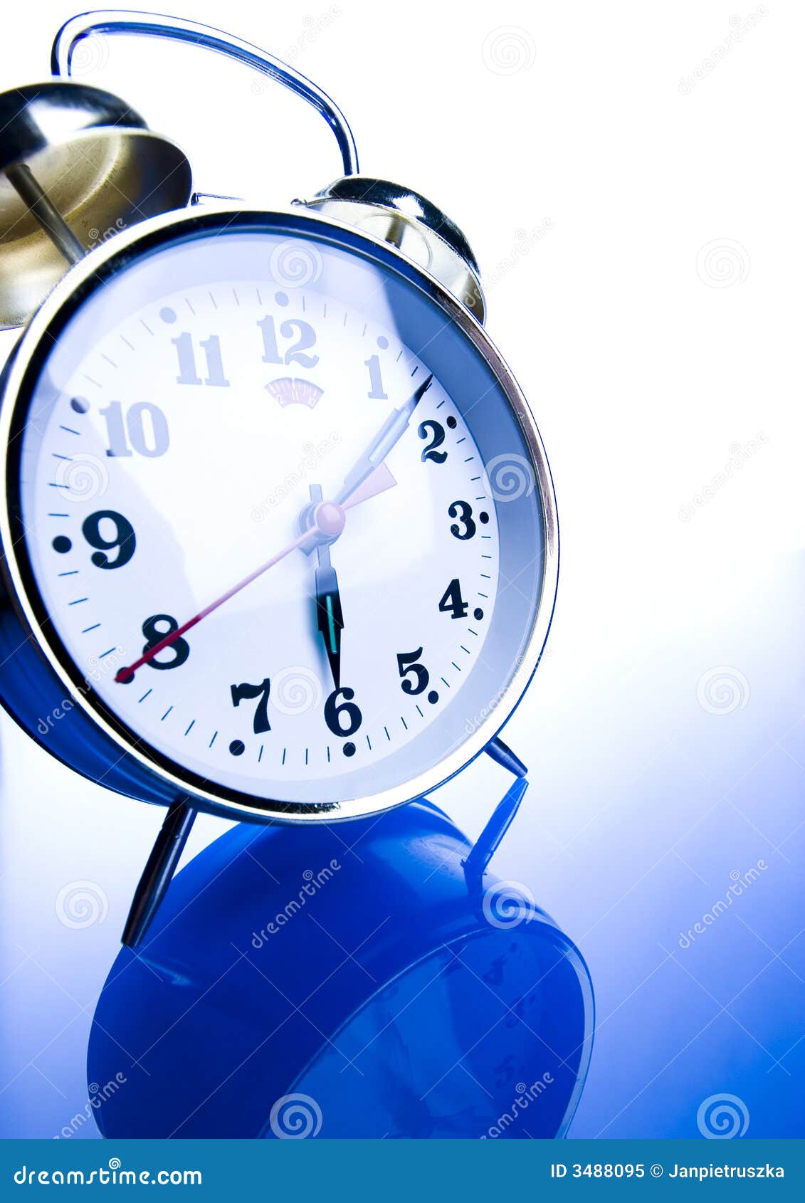 Round clock stock image. Image of idea, alert, cutout - 3488095