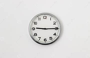 Clock 9:15 stock photo. Image of number, black, face - 102068870