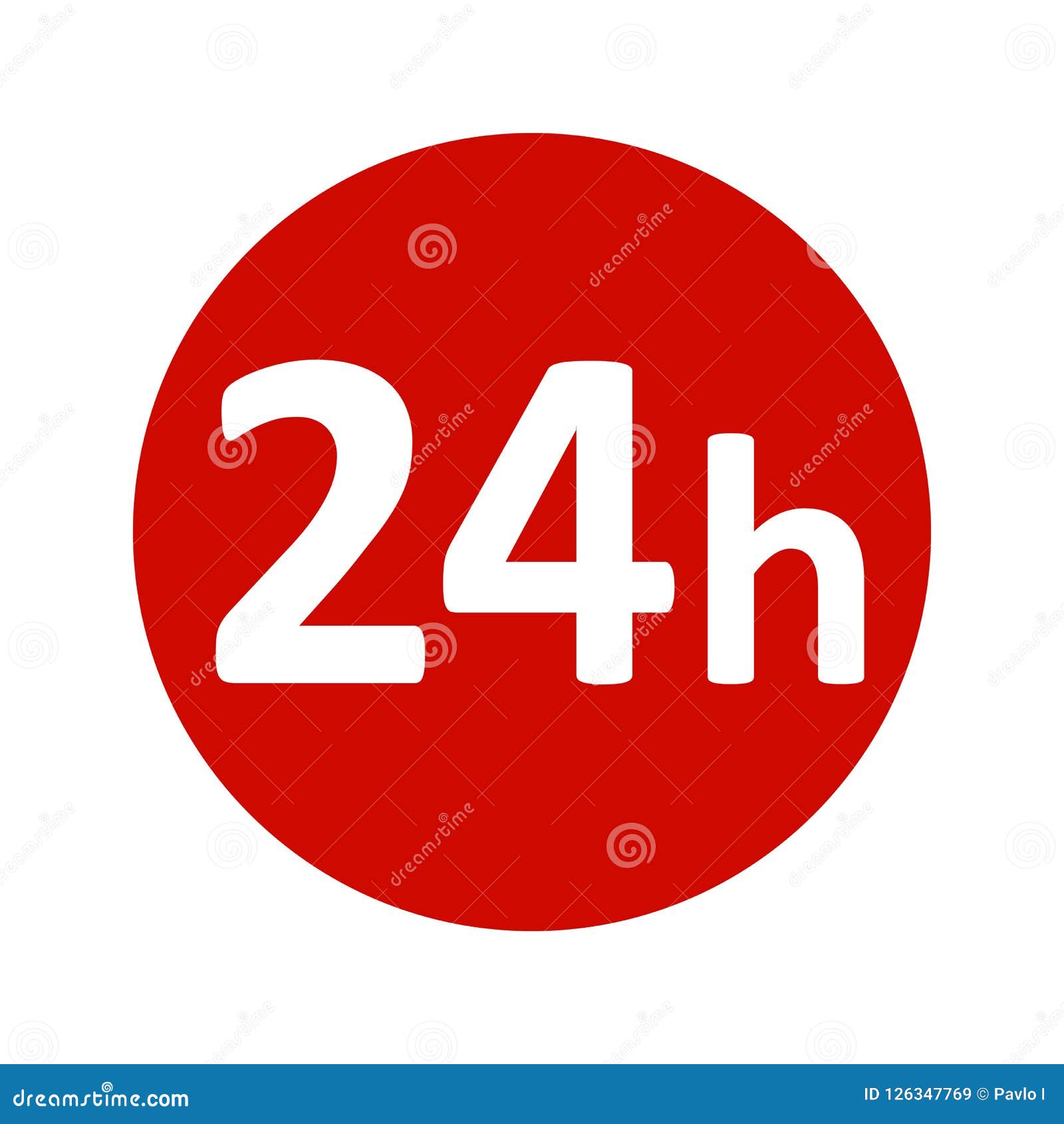 Round-the-clock Support - for Stock Stock Vector - Illustration of ...