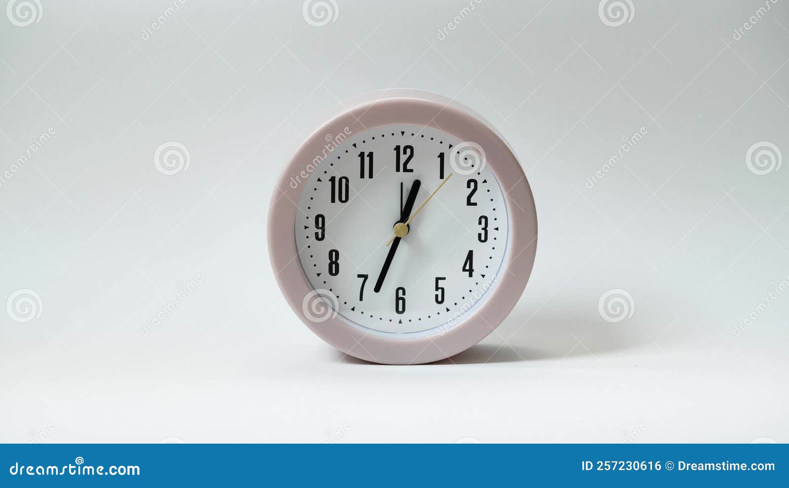 Round the Clock on the Table Stock Footage - Video of modern, minute ...