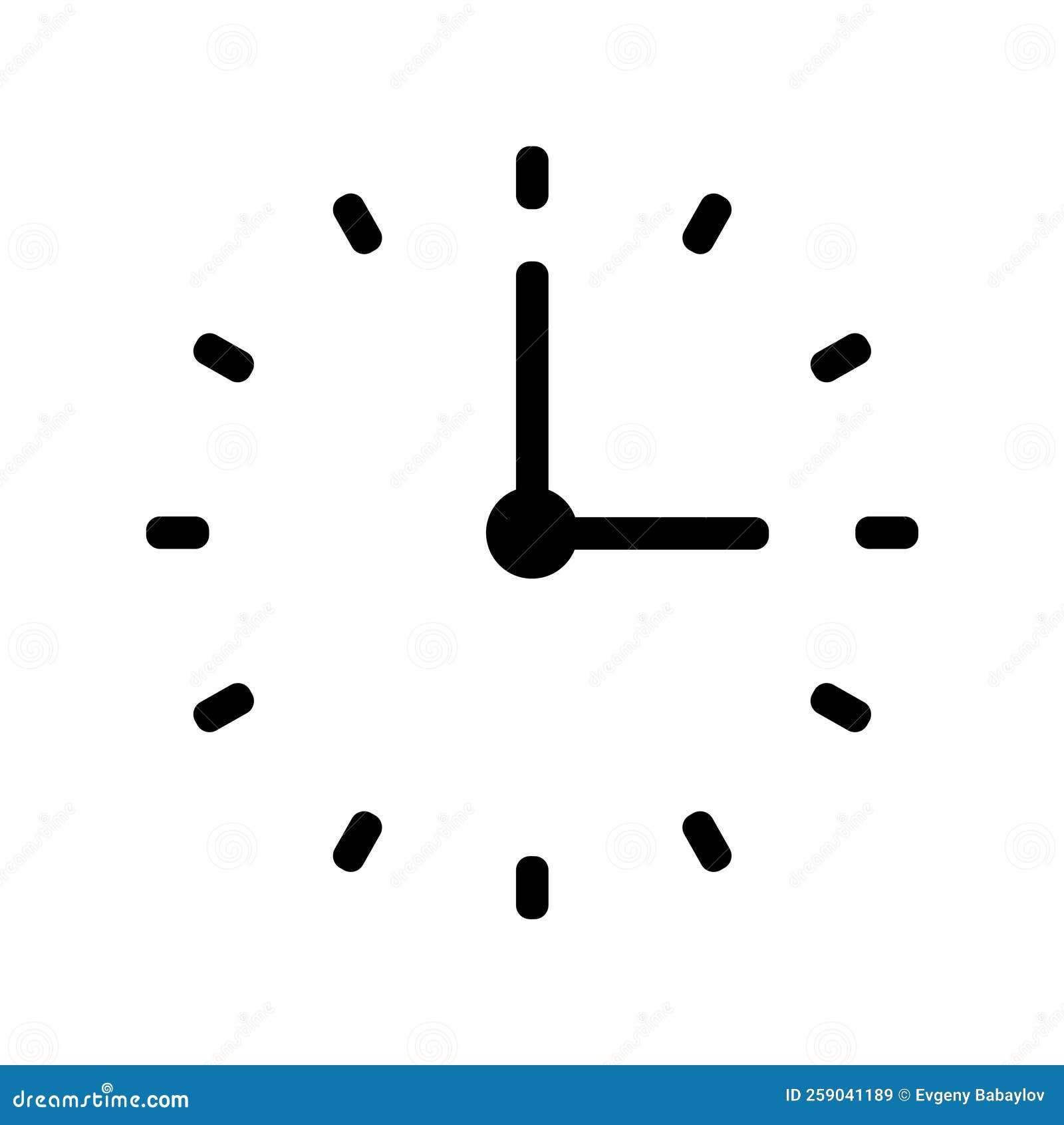 Round Clock, White Transparent Clock Face Circle Arrow Icon - Vector ...