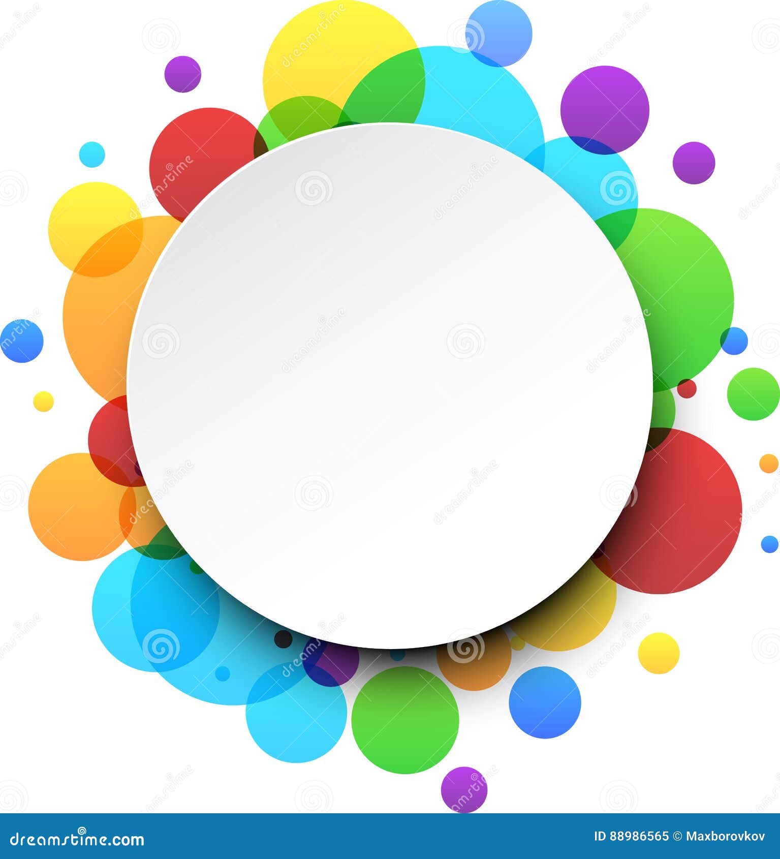 Round color background. stock vector. Illustration of background - 88986565