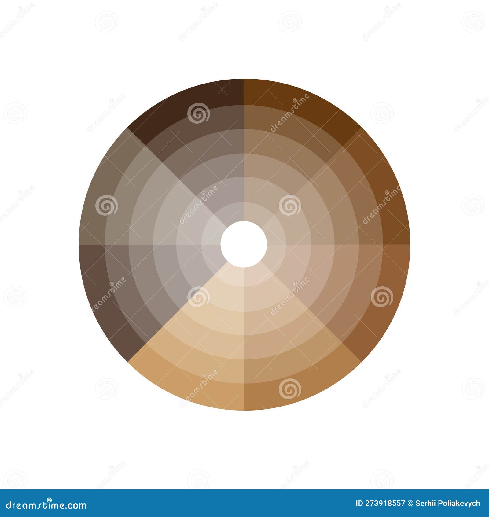 Round Color Palette. Gradient Color. Vector Illustration Stock Vector ...