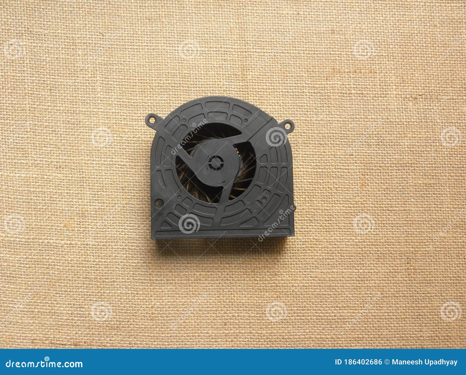 Round computer fan stock photo. Image of detail, object - 186402686