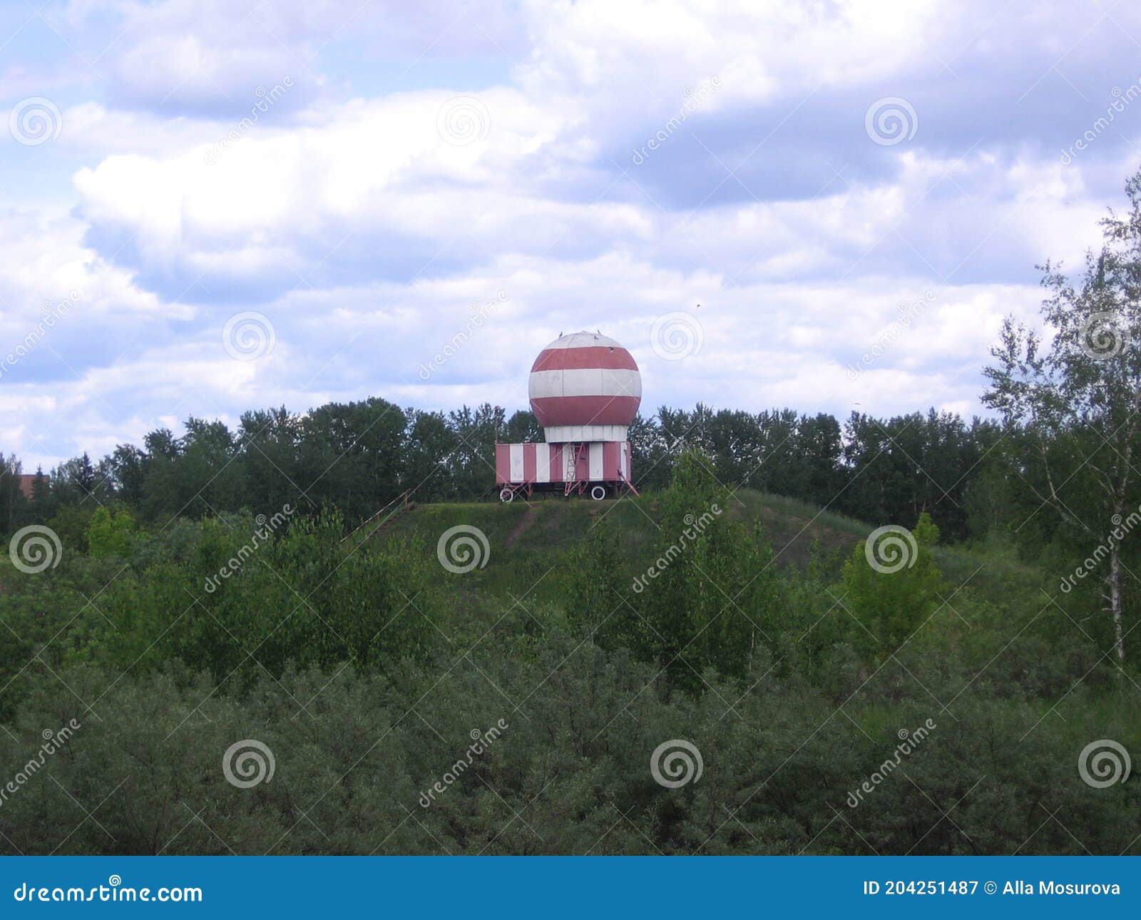 Round Construction of a Balloon for Meteorological Observations with ...