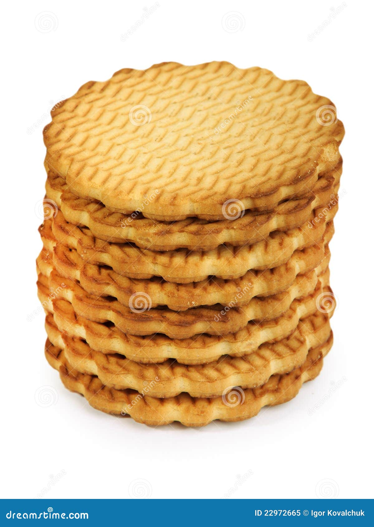 Round cookies stock image. Image of fresh, baked, eating - 22972665