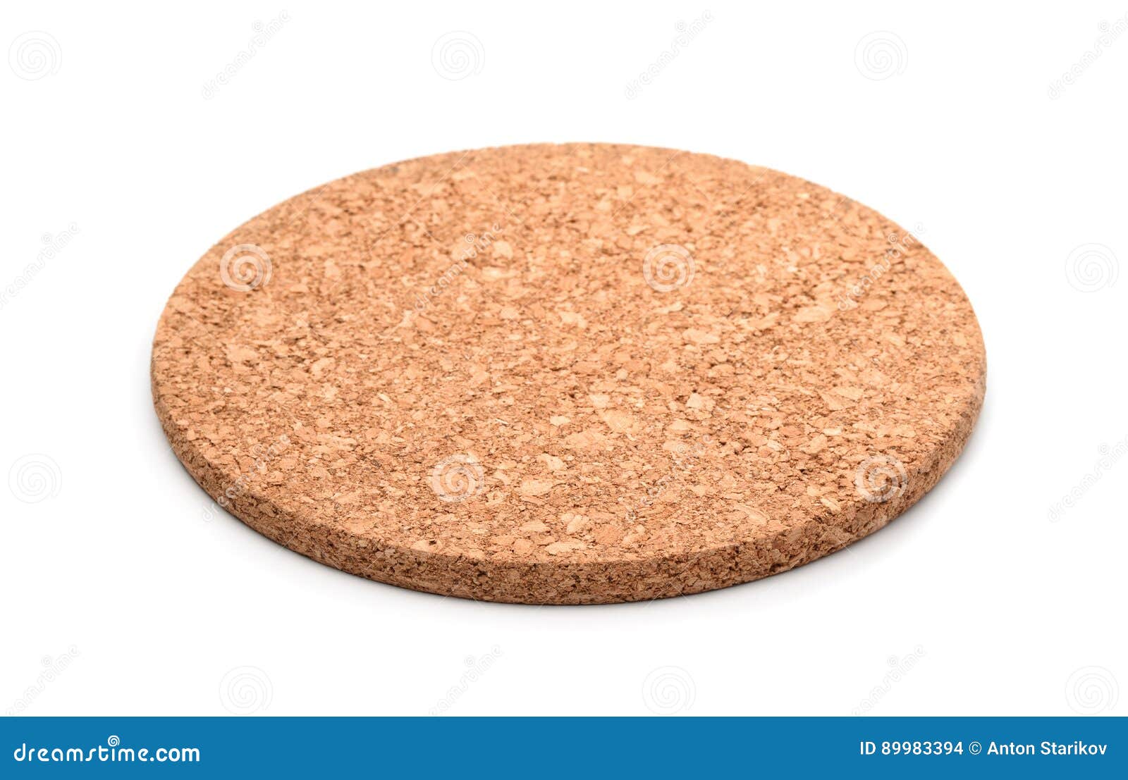 Round cork coaster stock photo. Image of natural, corkmat - 89983394