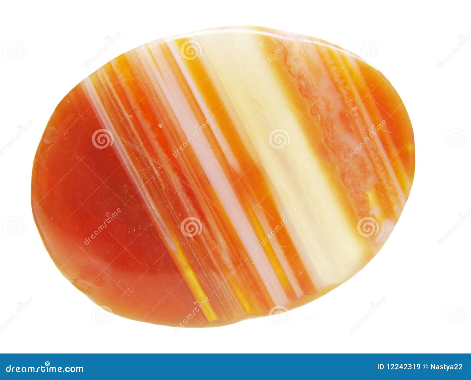 Round cornelian crystal stock image. Image of jewel, jewelery - 12242319